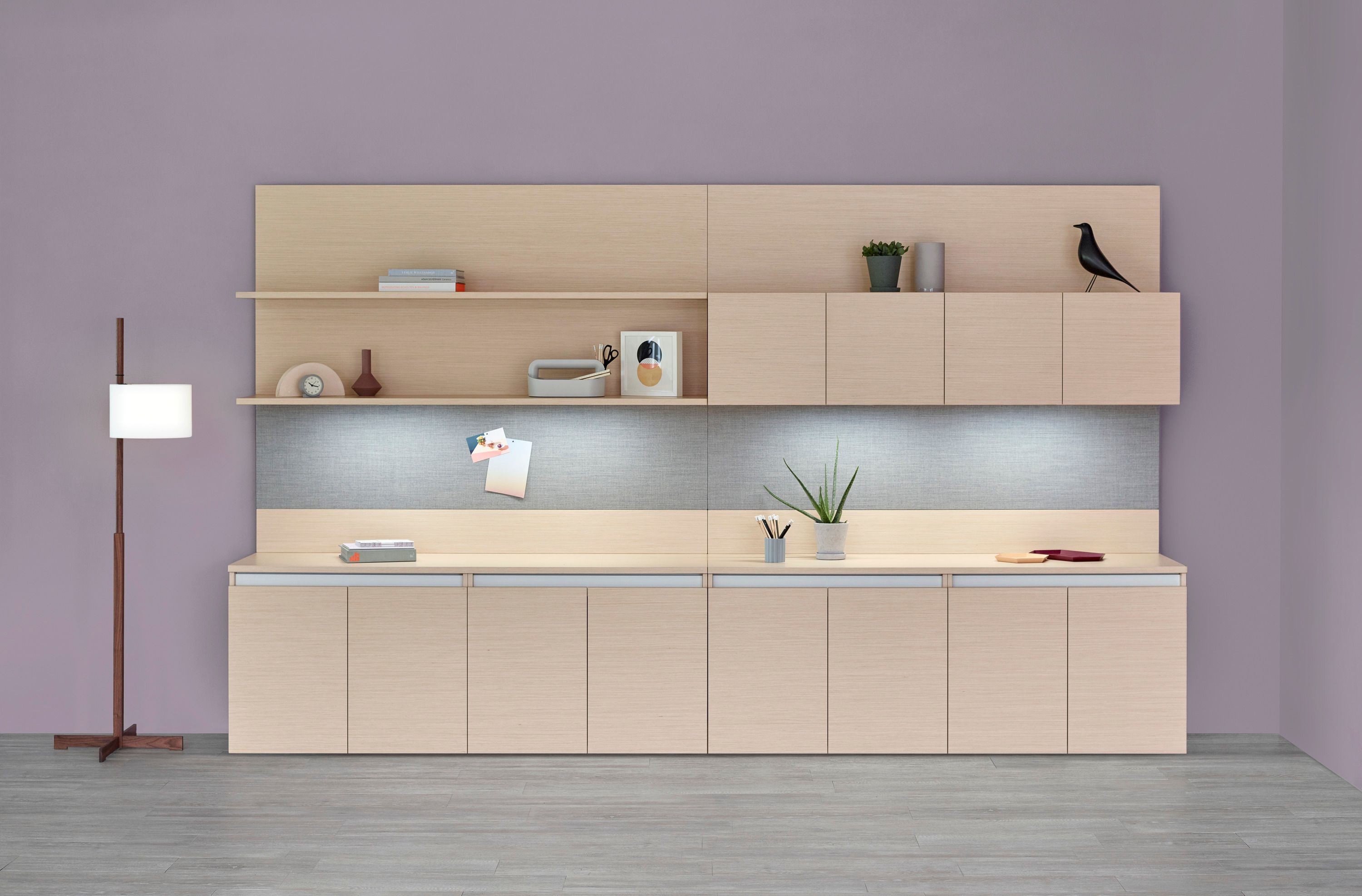 Armoire de bureau en bois LAYOUT WORKWALL By Herman Miller