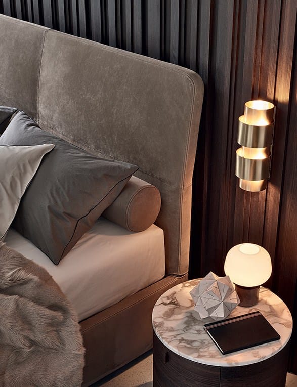 Cama tapizada doble LAZE By Poliform