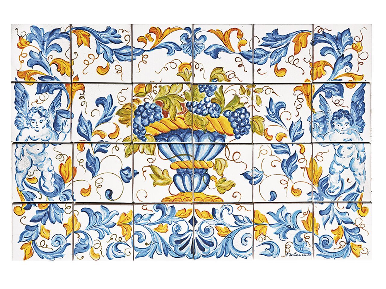 PN/14 Decorative panel By L'Antica Deruta
