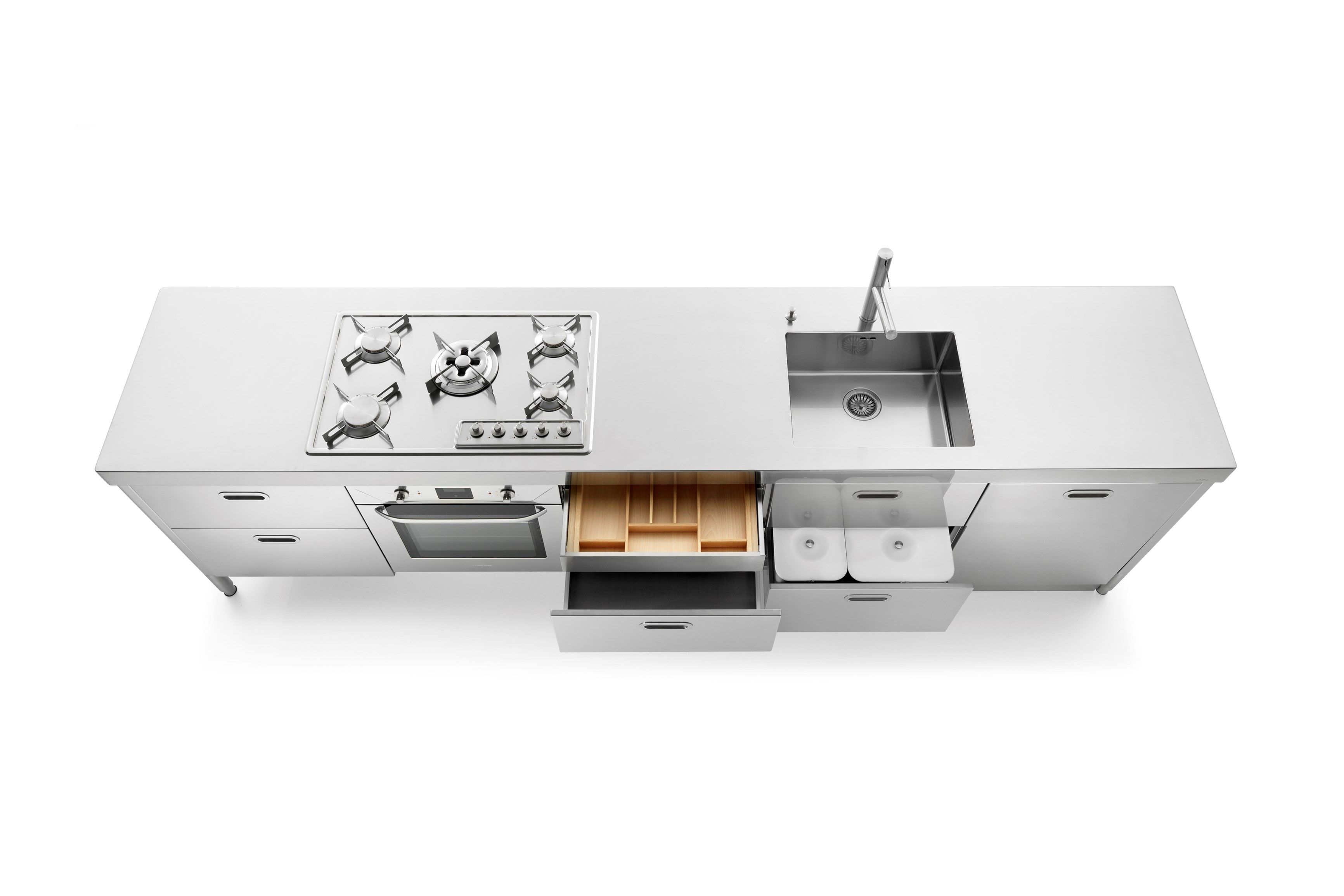 LC 310-1 | Küche aus Edelstahl By ALPES-INOX