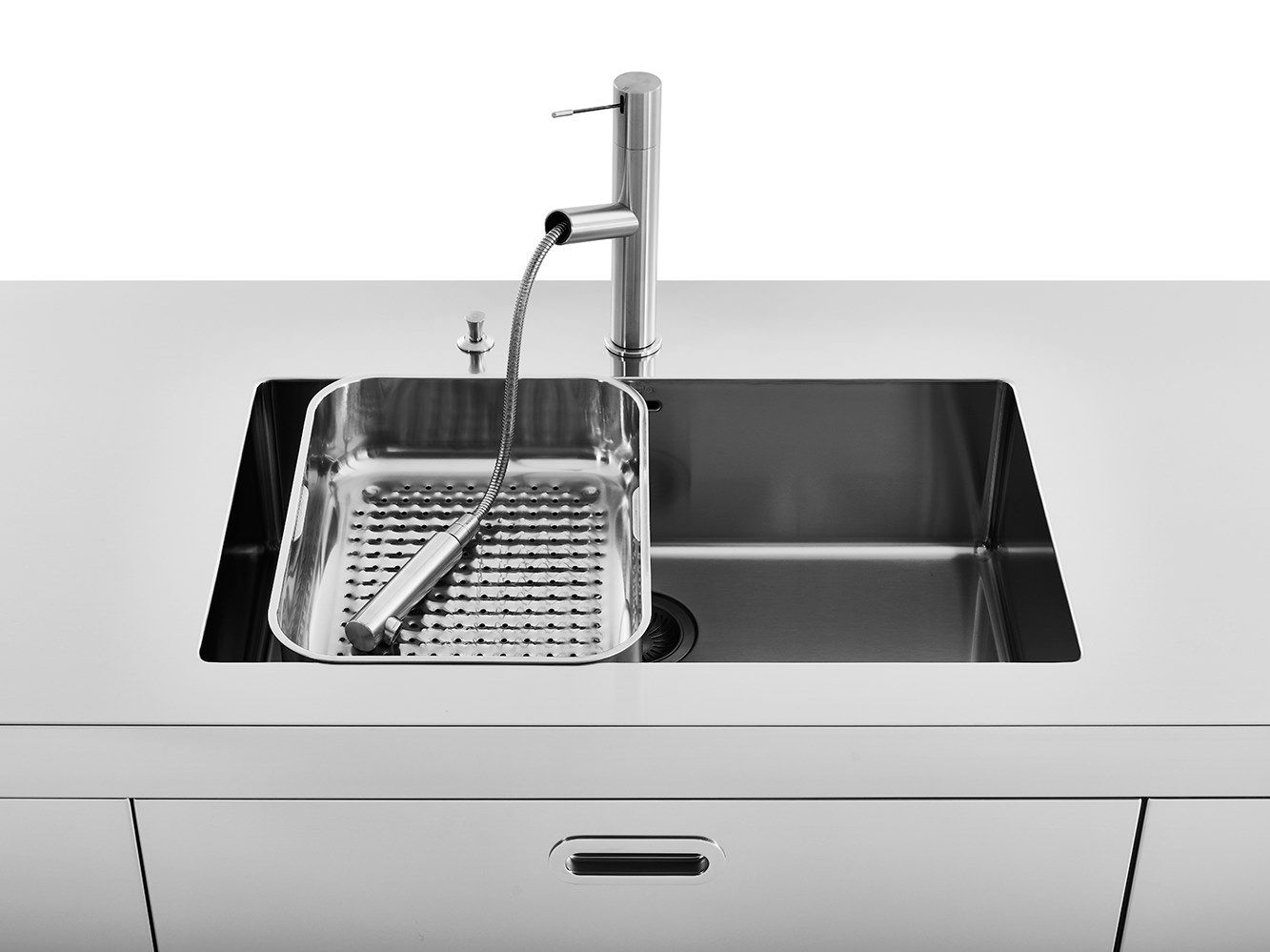 LC340-C90+C90+C90+L60/2 cozinha By ALPES-INOX design Nico Moretto