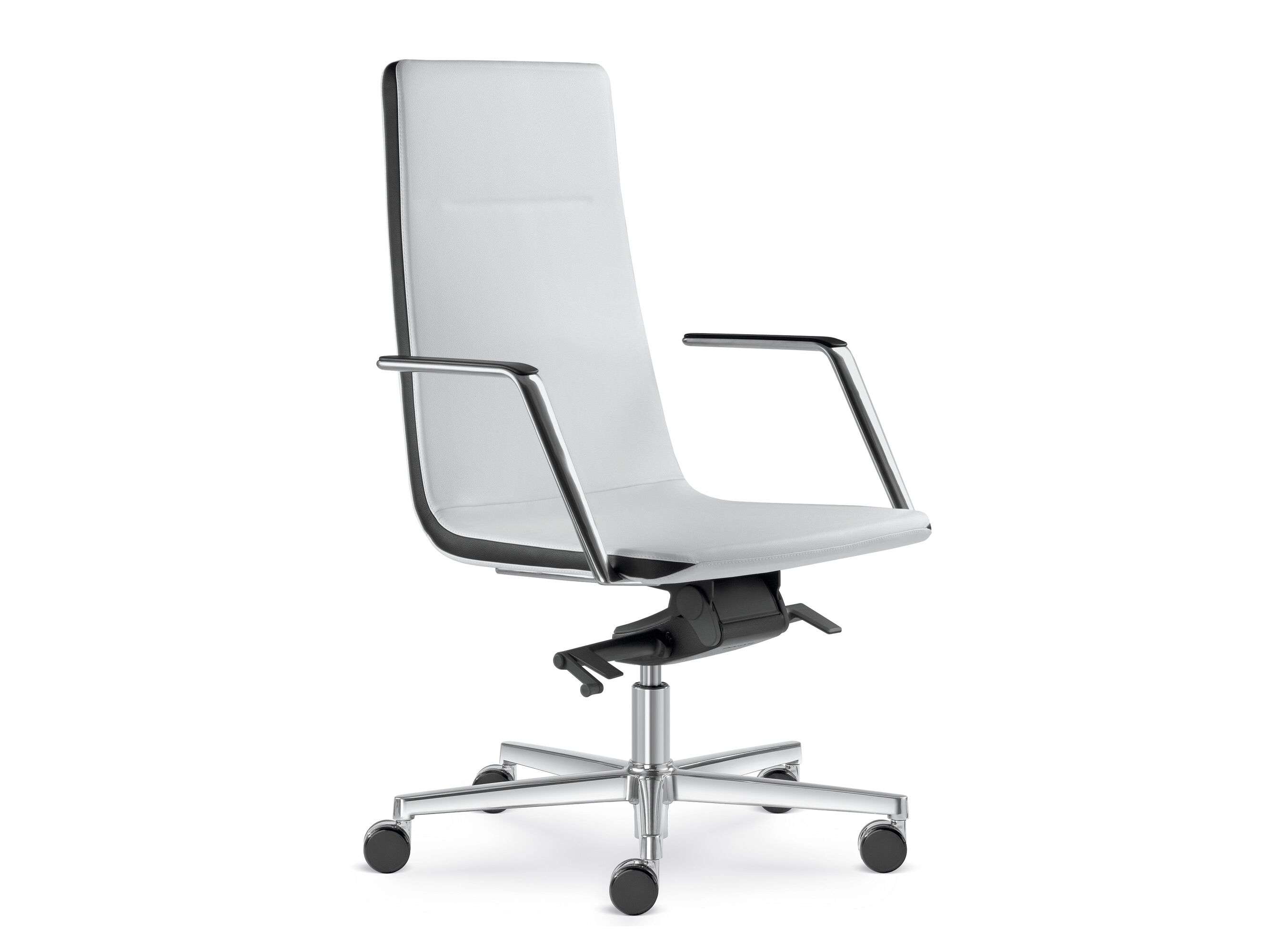 HARMONY 822-H Swivel executive chair with armrests with 5-spoke base By ...