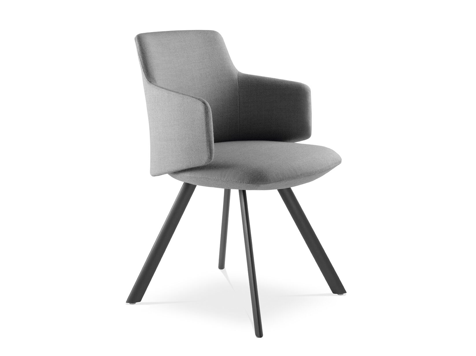 MELODY MEETING 360-N1 Fabric training chair with armrests By LD Seating ...