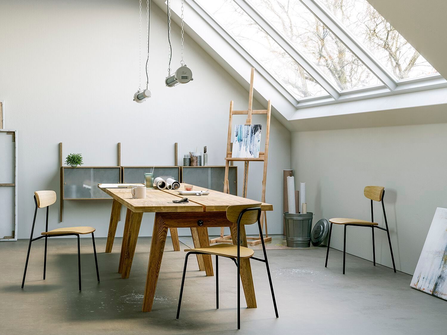 TRIVI TR-126W-N1 Sedia By LD Seating