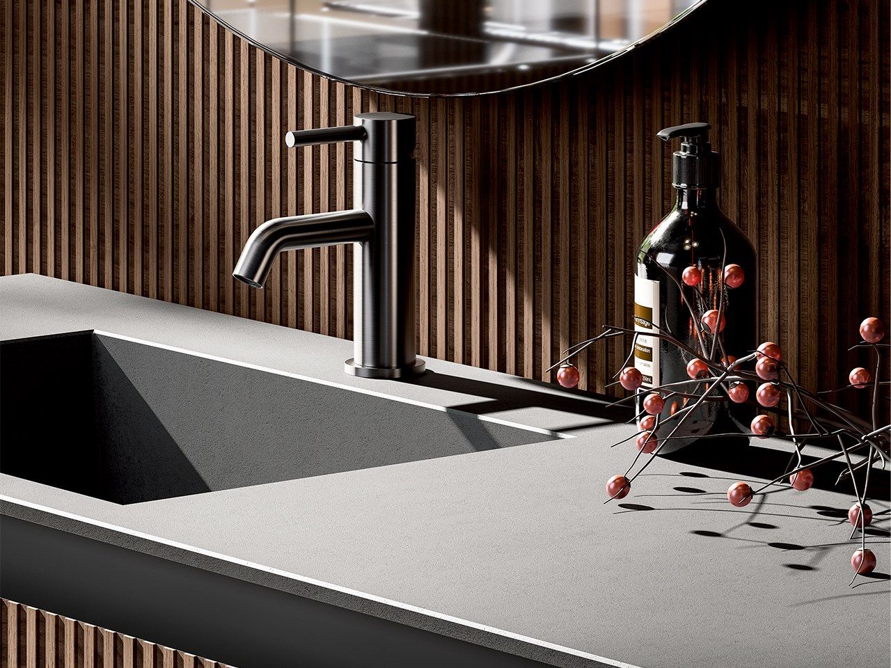 LE RIGHE Wooden boiserie By ITLAS