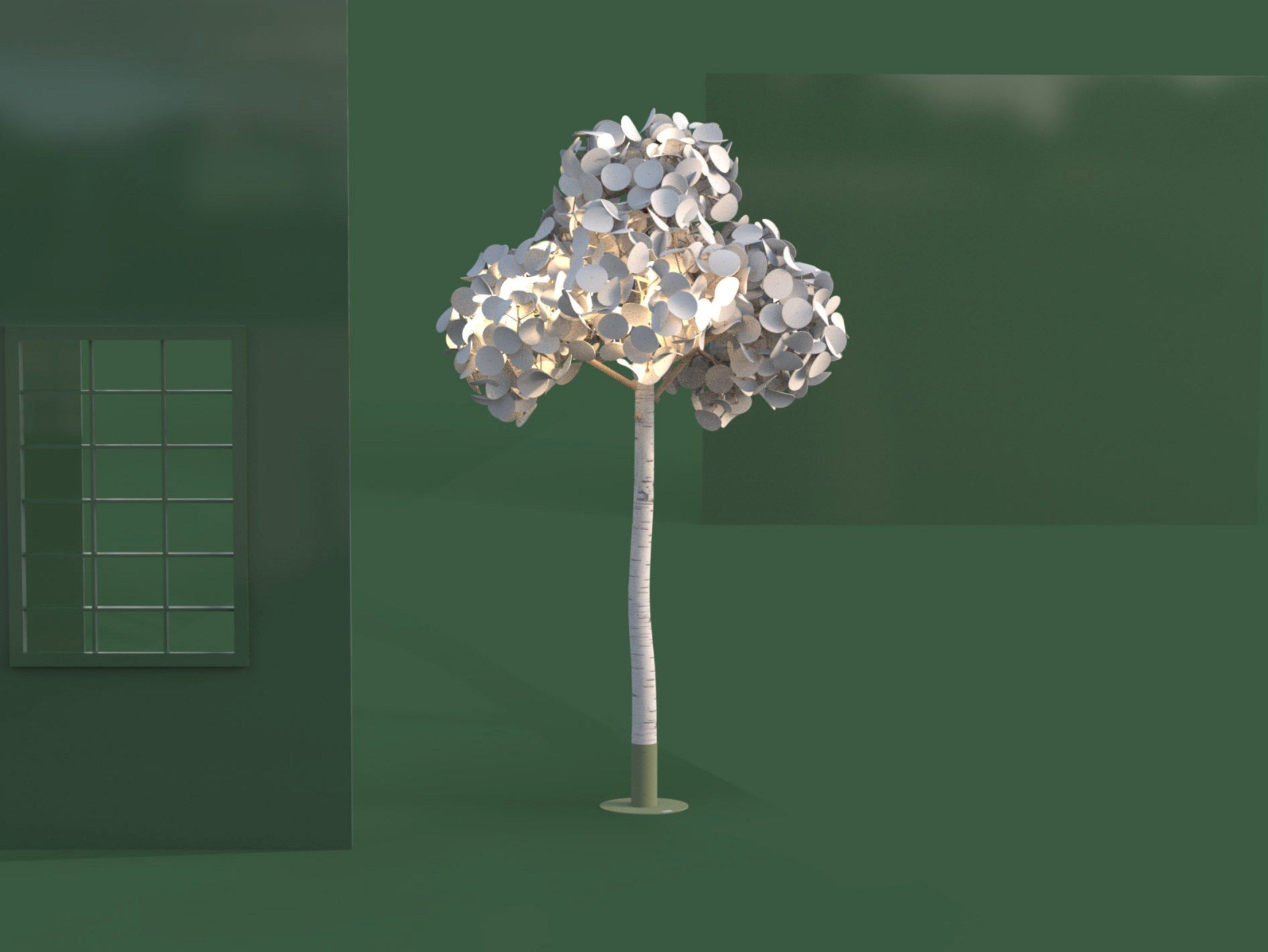 LEAF LAMP TREE Acoustic floor lamp By Green Furniture Concept | design ...