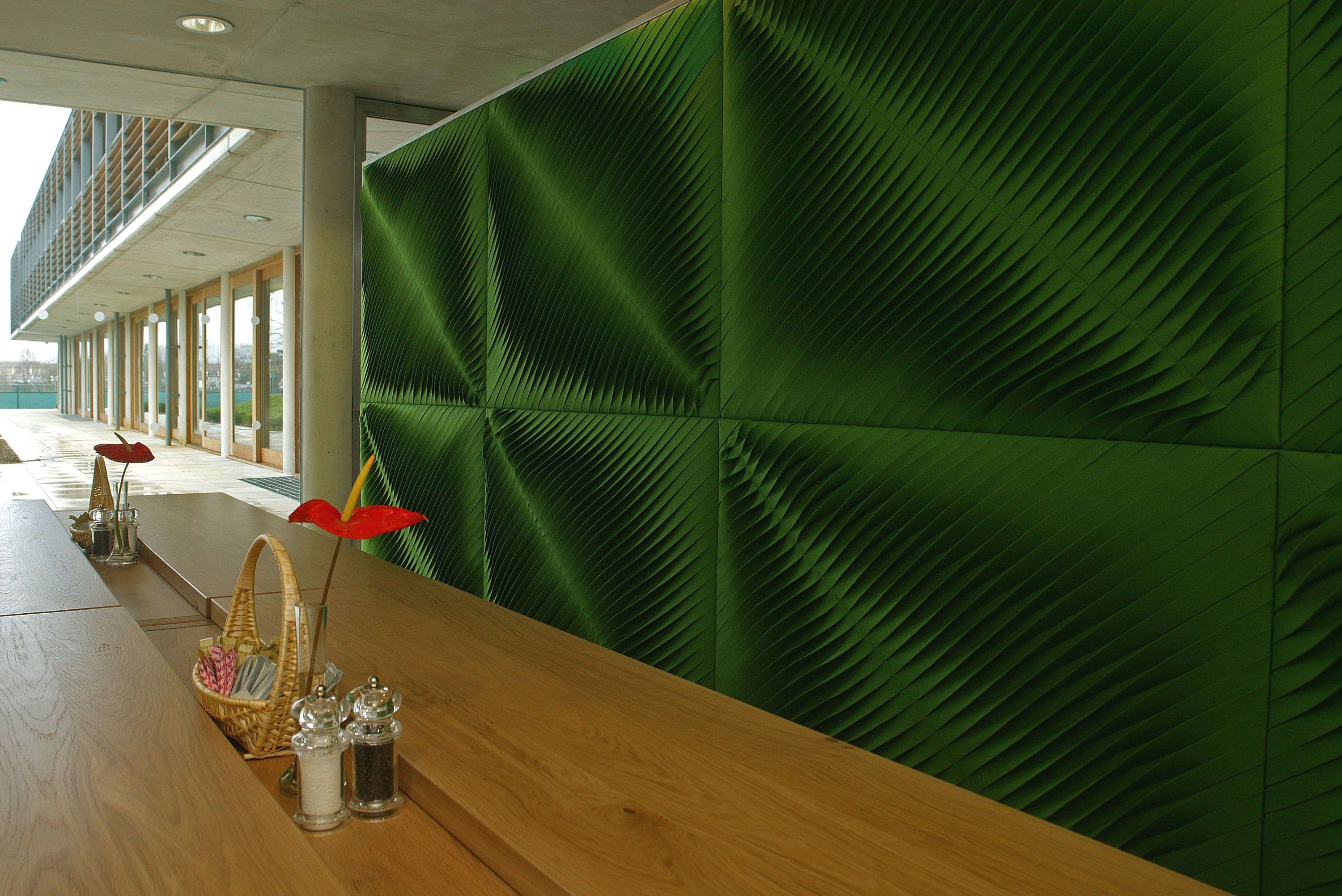 LEAF MODULAR | Felt decorative acoustical panel By Anne Kyyrö Quinn