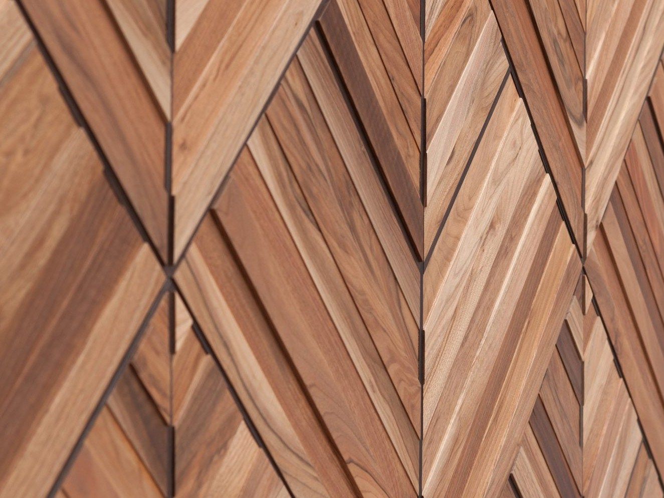 Wooden 3D Wall Cladding LEAF By Wonderwall Studios