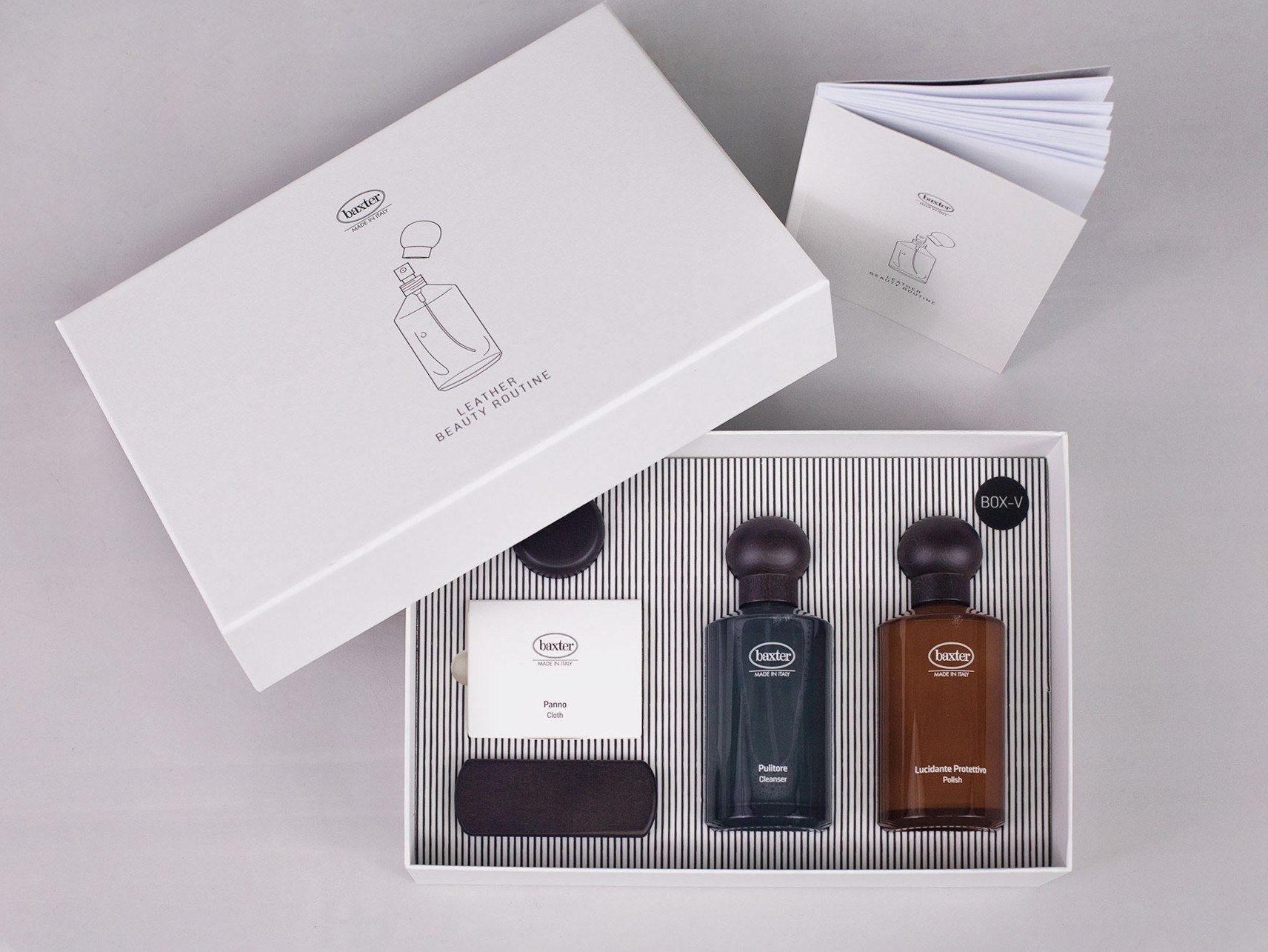 LEATHER BEAUTY ROUTINE Leather By BAXTER