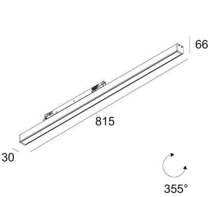 LED LINE OK ADM Illuminazione a binario By Deltalight