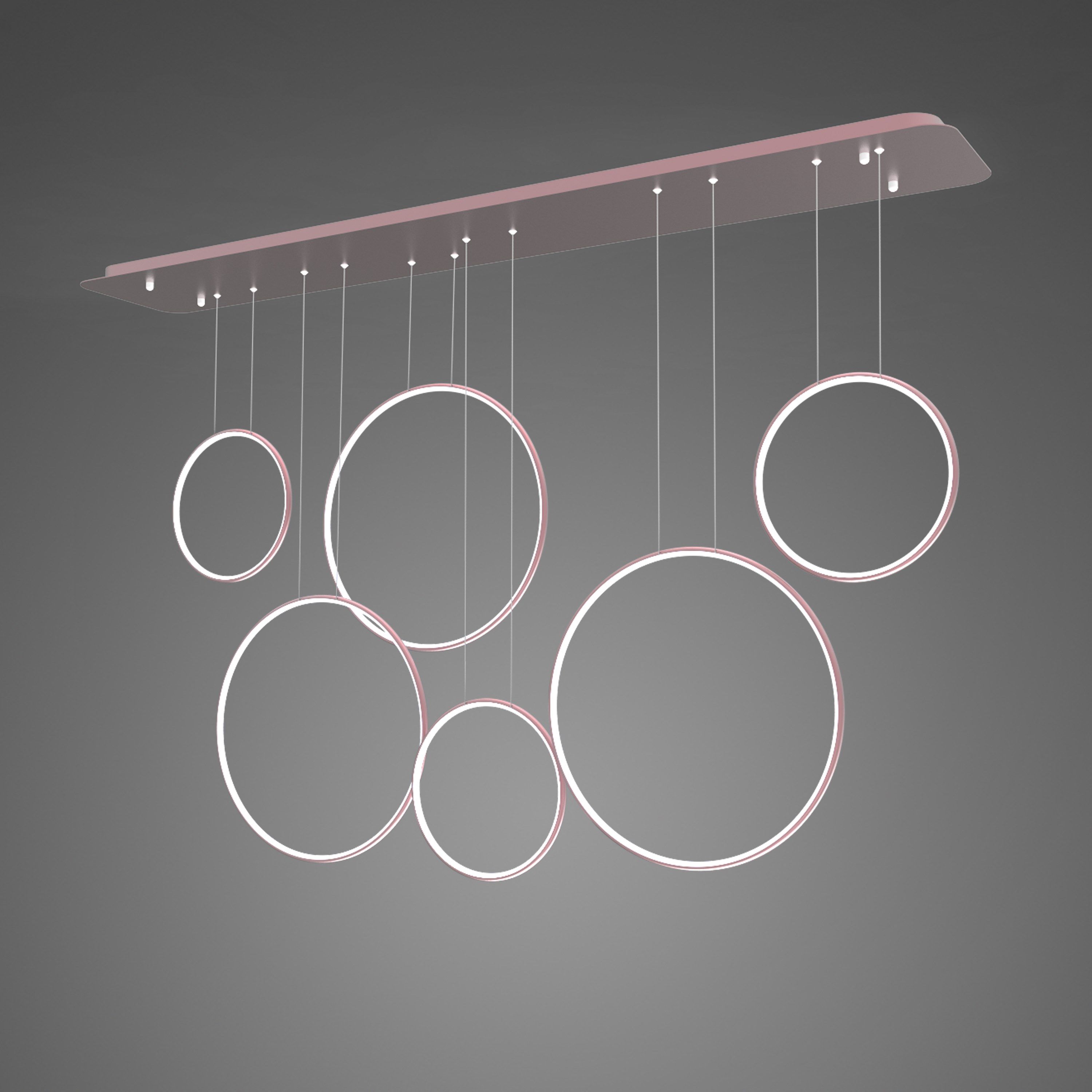 LED RINGS NO.8 pendant lamp By Altavola Design