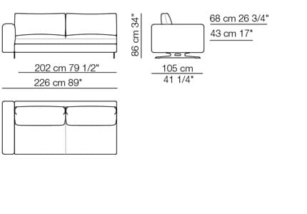LEE SYSTEM | Sofa Lee Collection By arflex design Fabrizio Ballardini