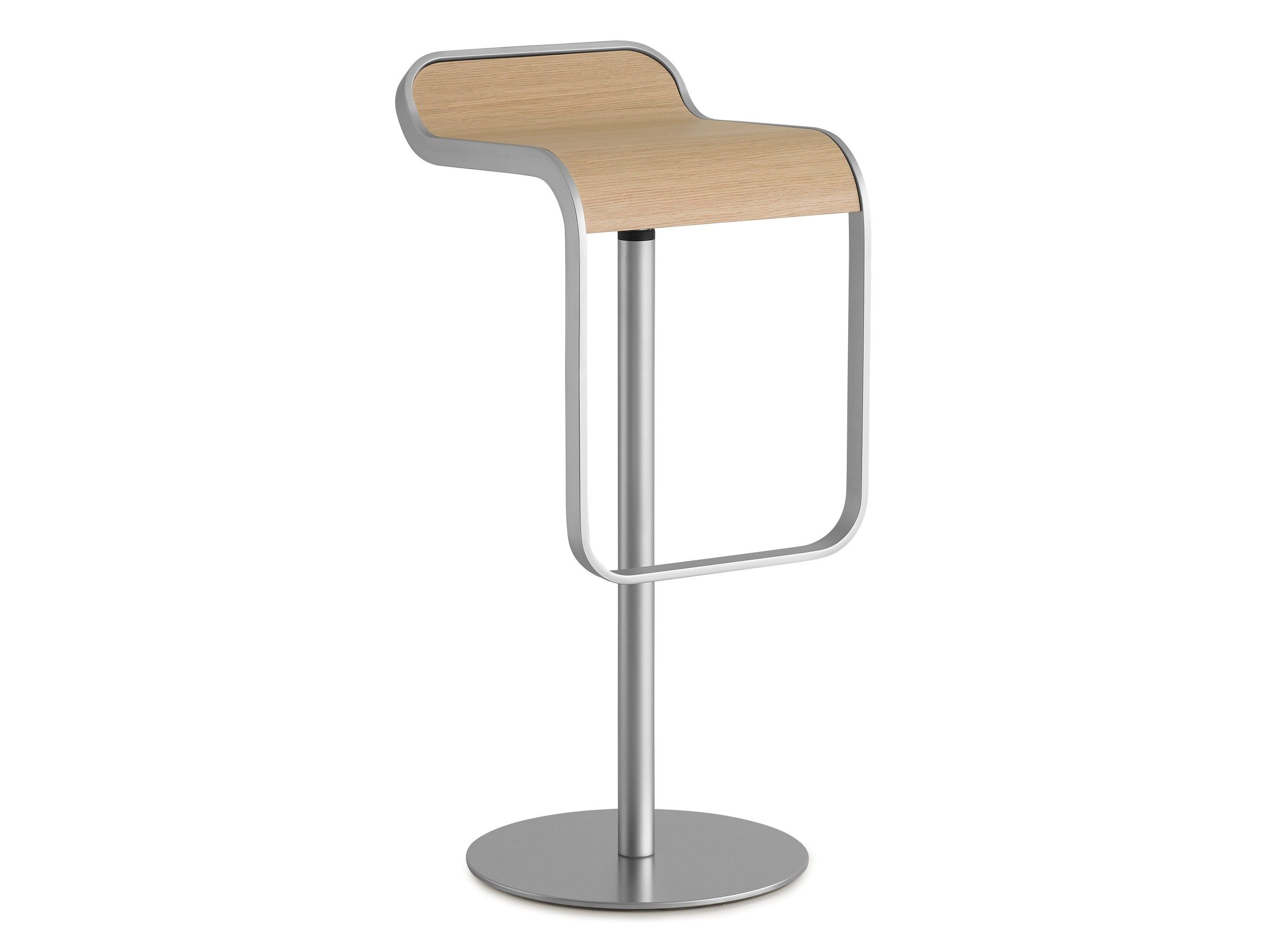 LEM High wooden stool By Lapalma