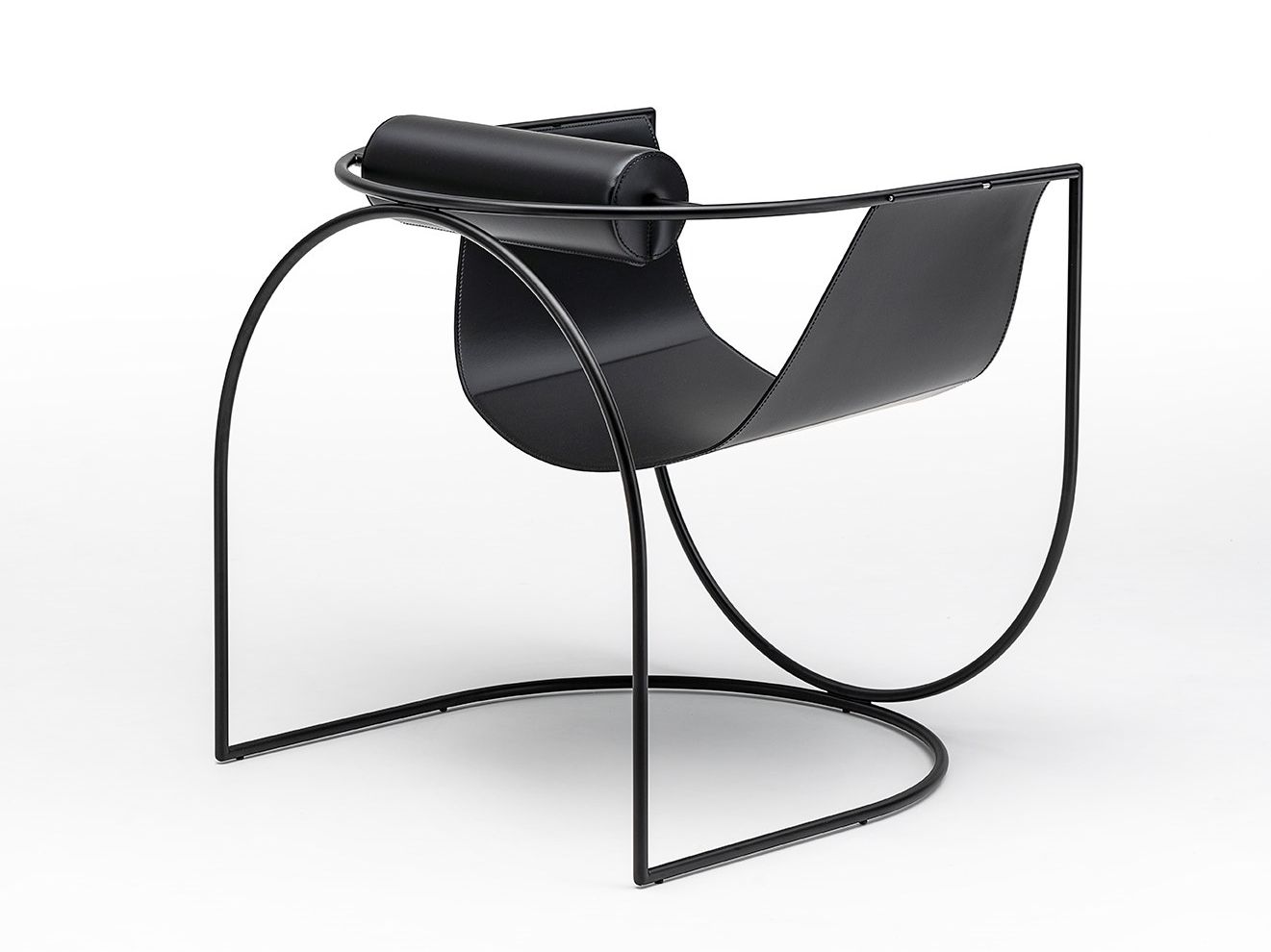 LEMNI Tanned leather armchair with armrests By Living Divani | design ...