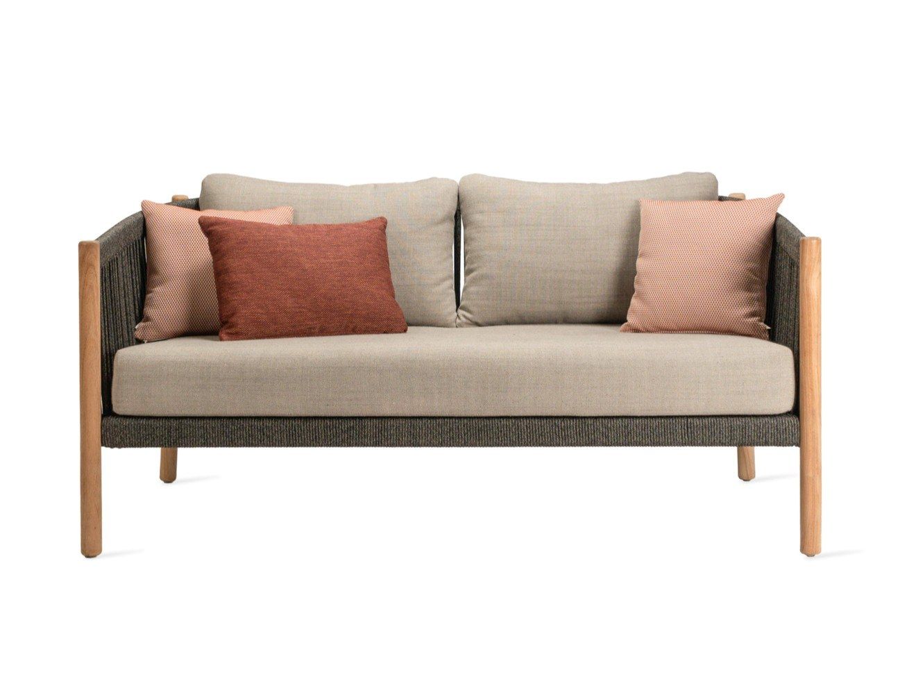 LENTO 2 seater rope garden sofa By Vincent Sheppard | design Bertrand ...