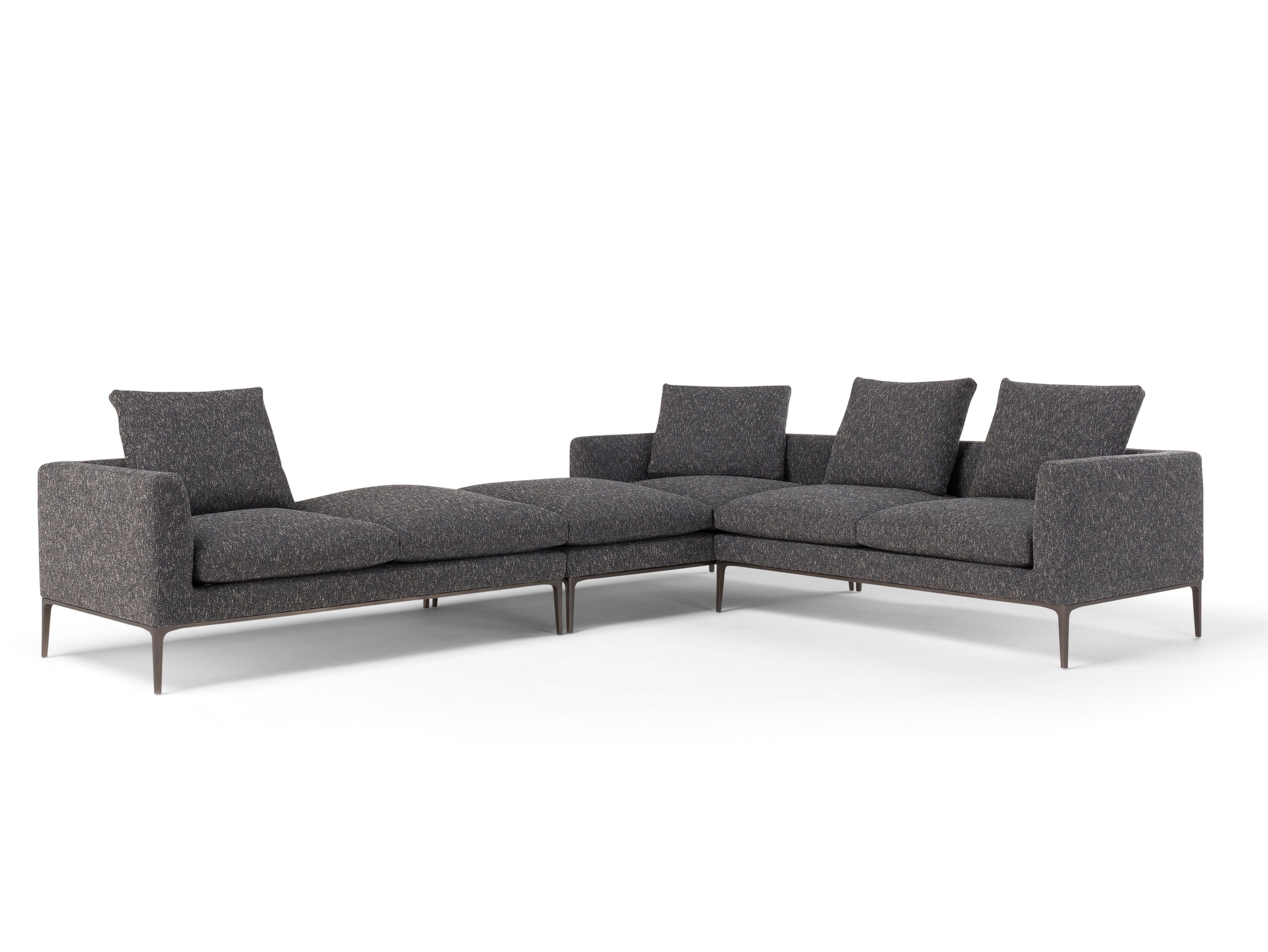 LEONARD | Corner sofa Leonard Collection By AMURA design Emanuel Gargano