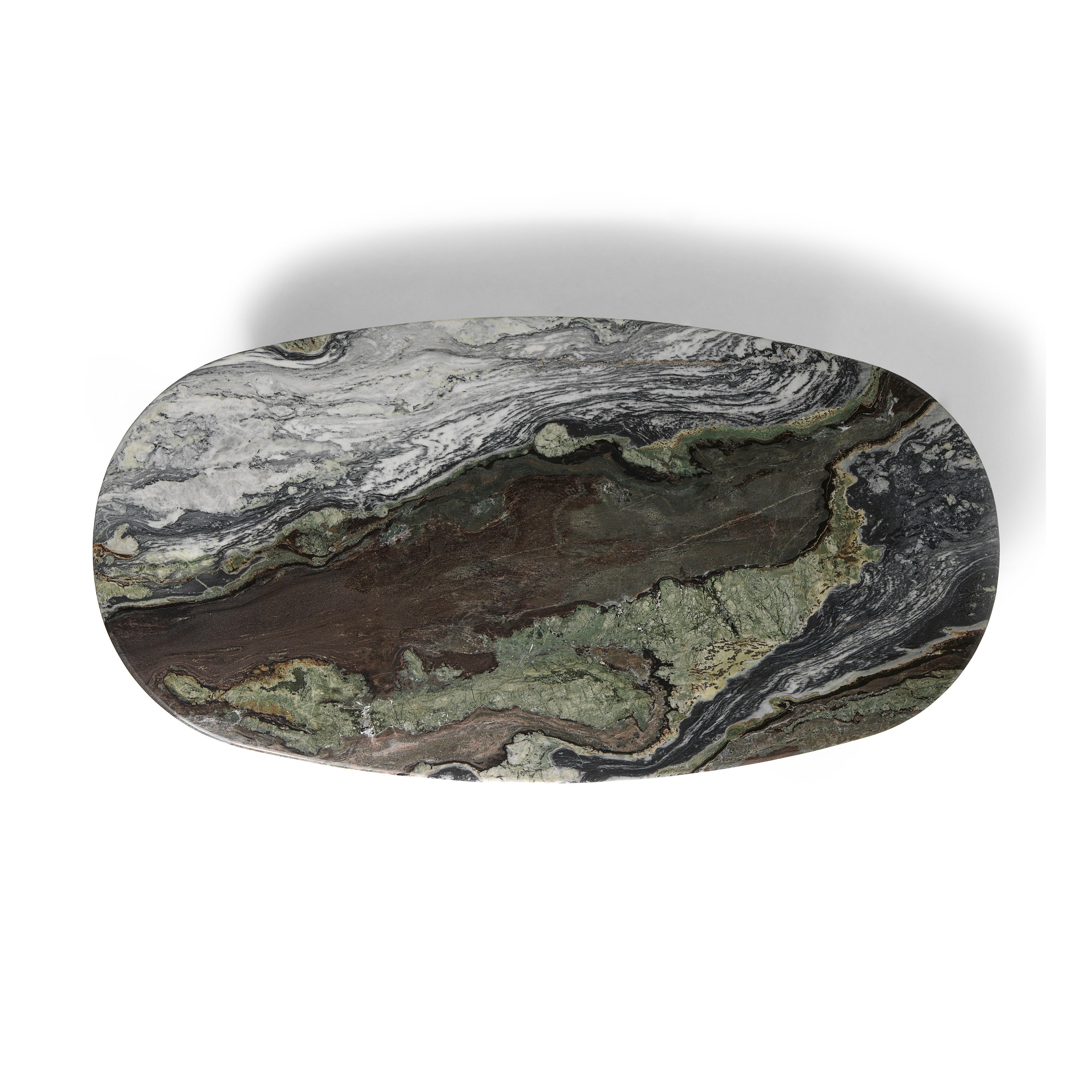 LEONARDO Oval marble table By Visionnaire | design Alessandro La Spada