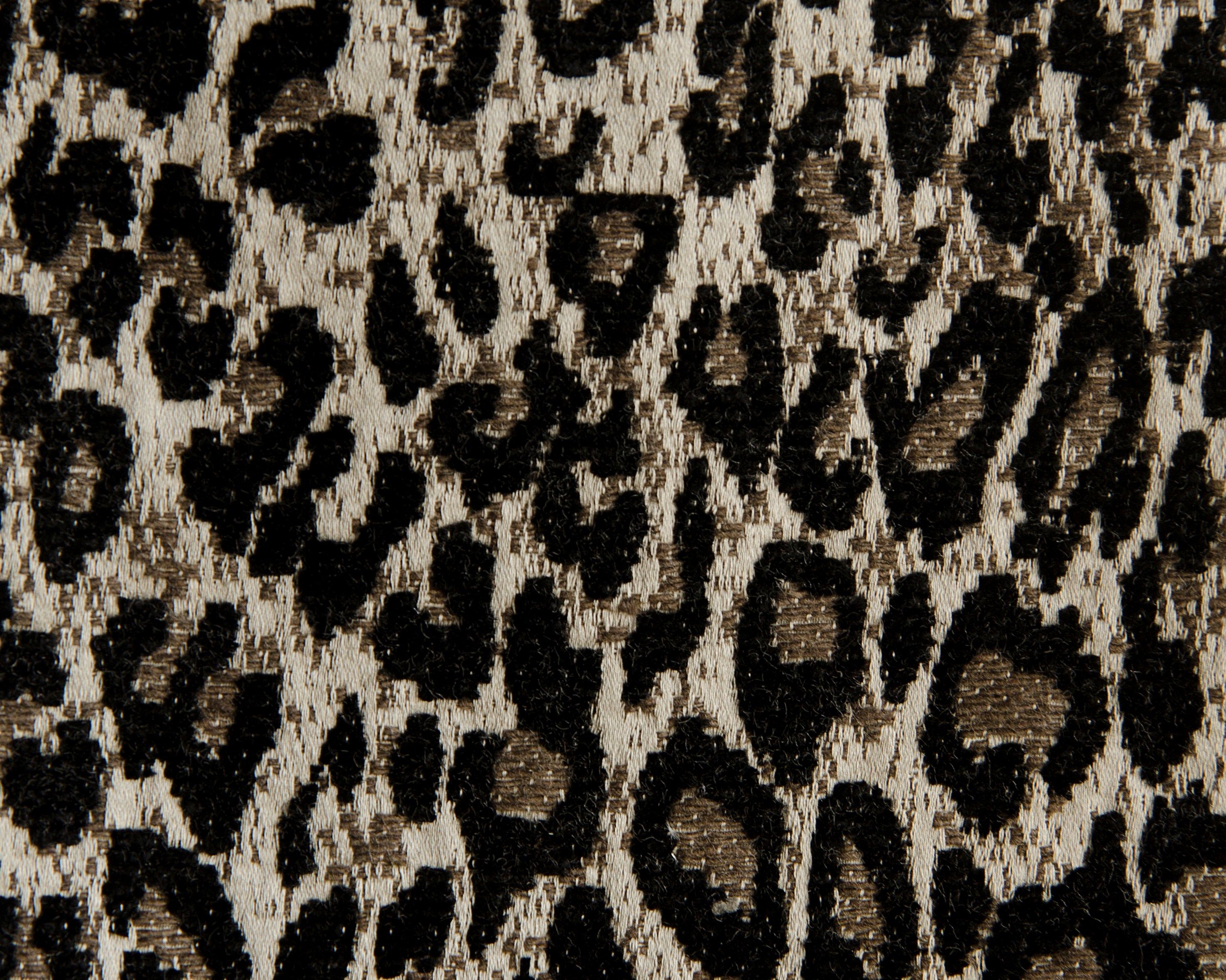 Animalier upholstery fabric LEOPARD September 2016 Collection By Aldeco