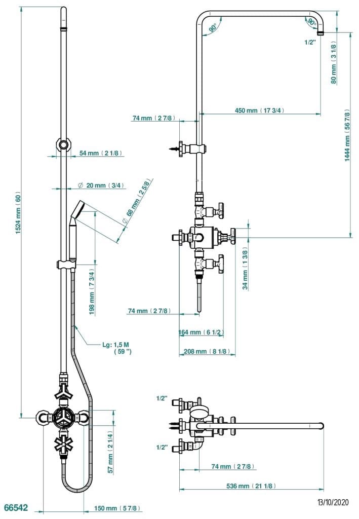 LES ONDES 淋浴柱 By THG Paris | design Gilles & Boissier