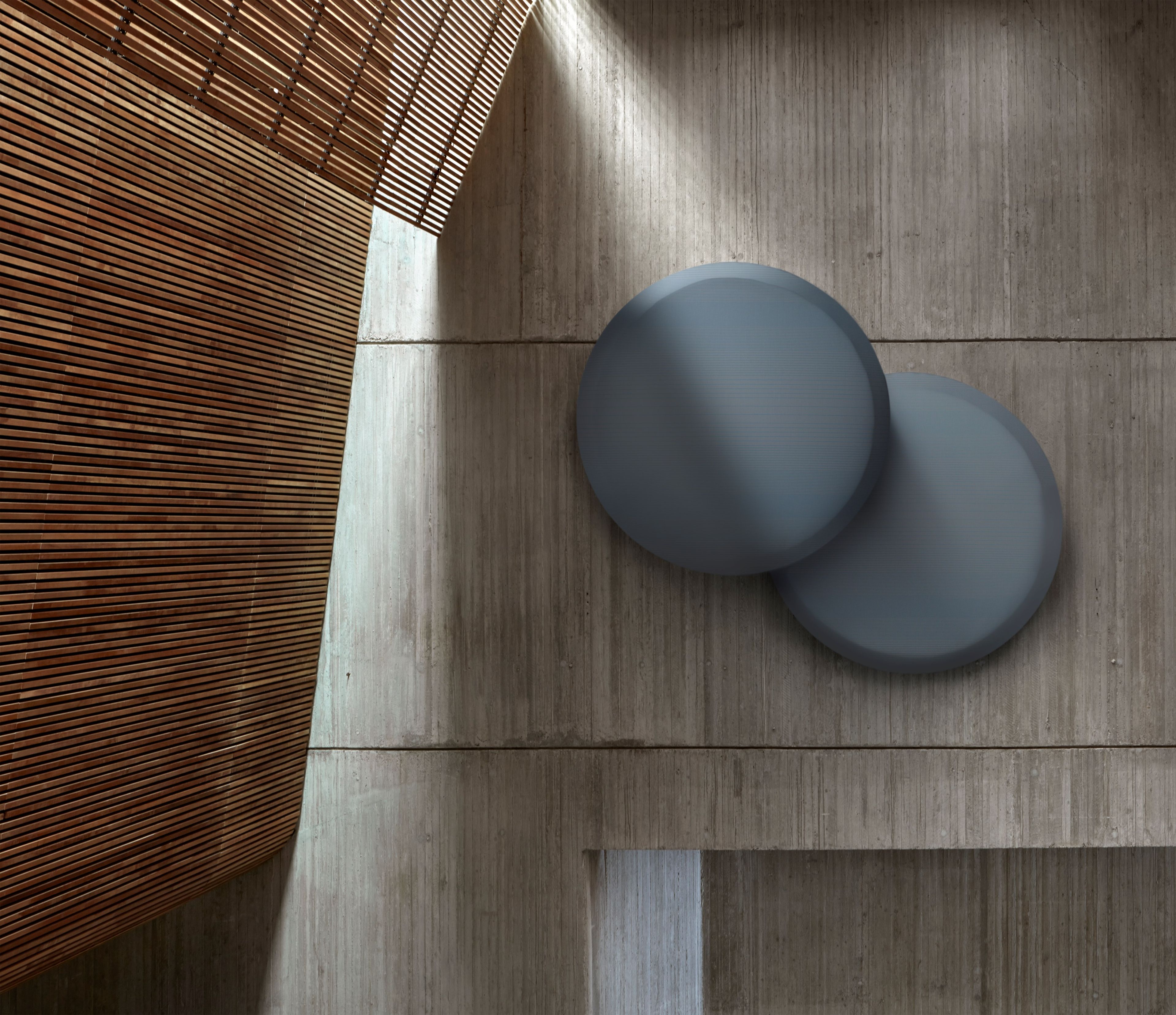 LESSEN TACET Woven vinyl Acoustic wall panel By VERTISOL INTERNACIONAL