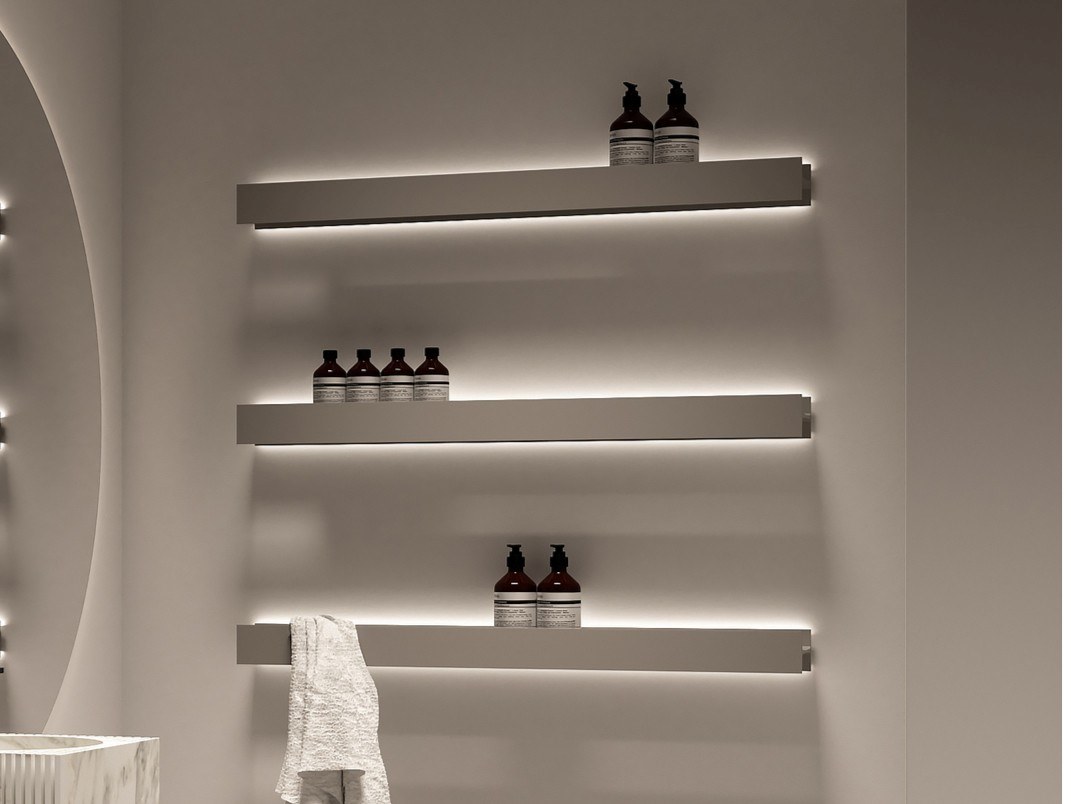 LETTERAMUTA étagère murale pour salle de bain By Antonio Lupi Design ...