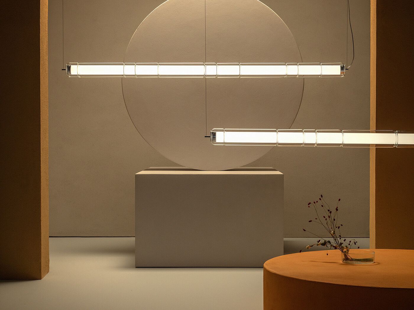 STACKING S 180 H Pendant lamp By LEUCOS | design David Rockwell