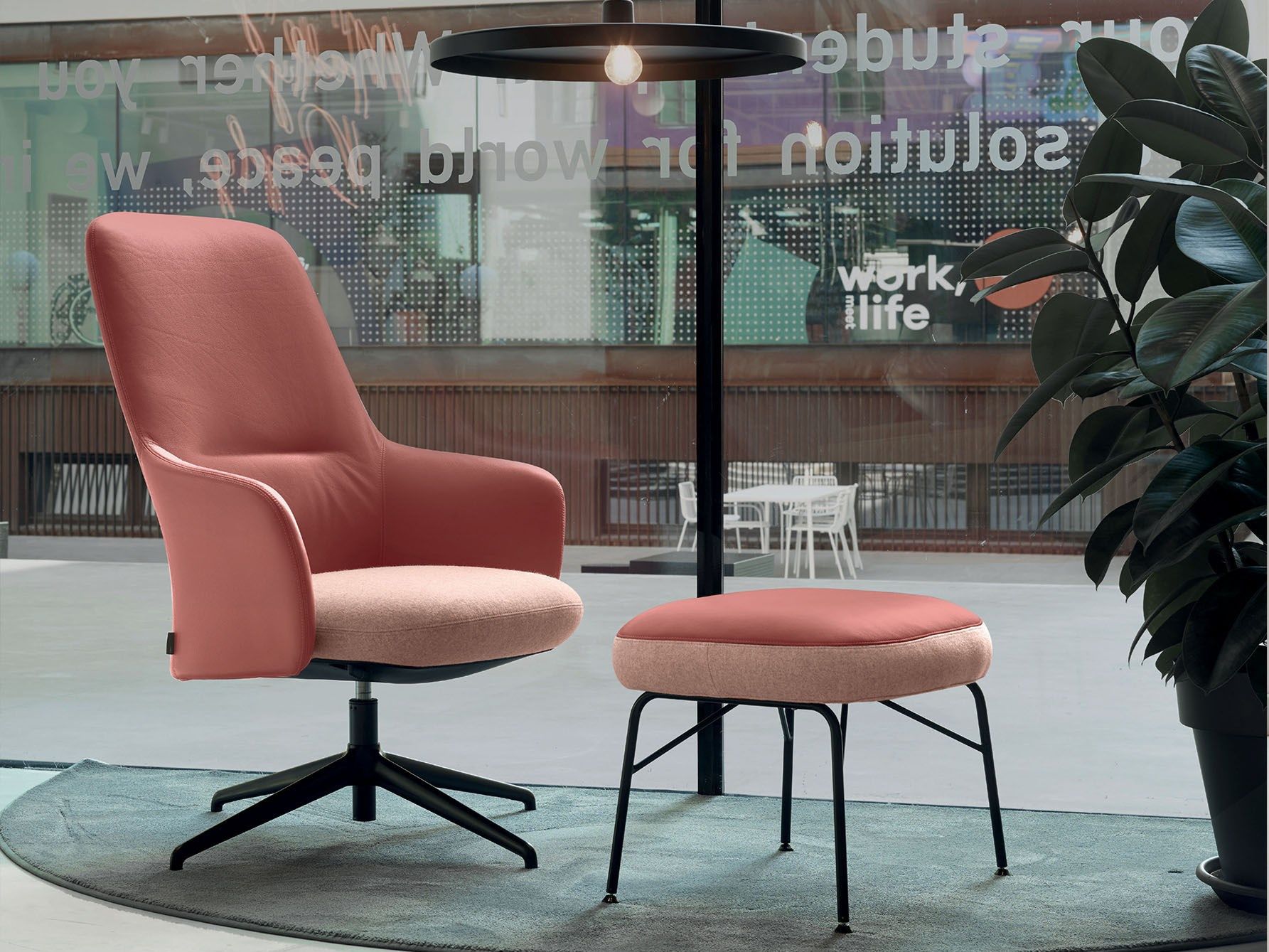 LEVEL | High-back armchair Level Collection By Quinti Sedute design E-ggs