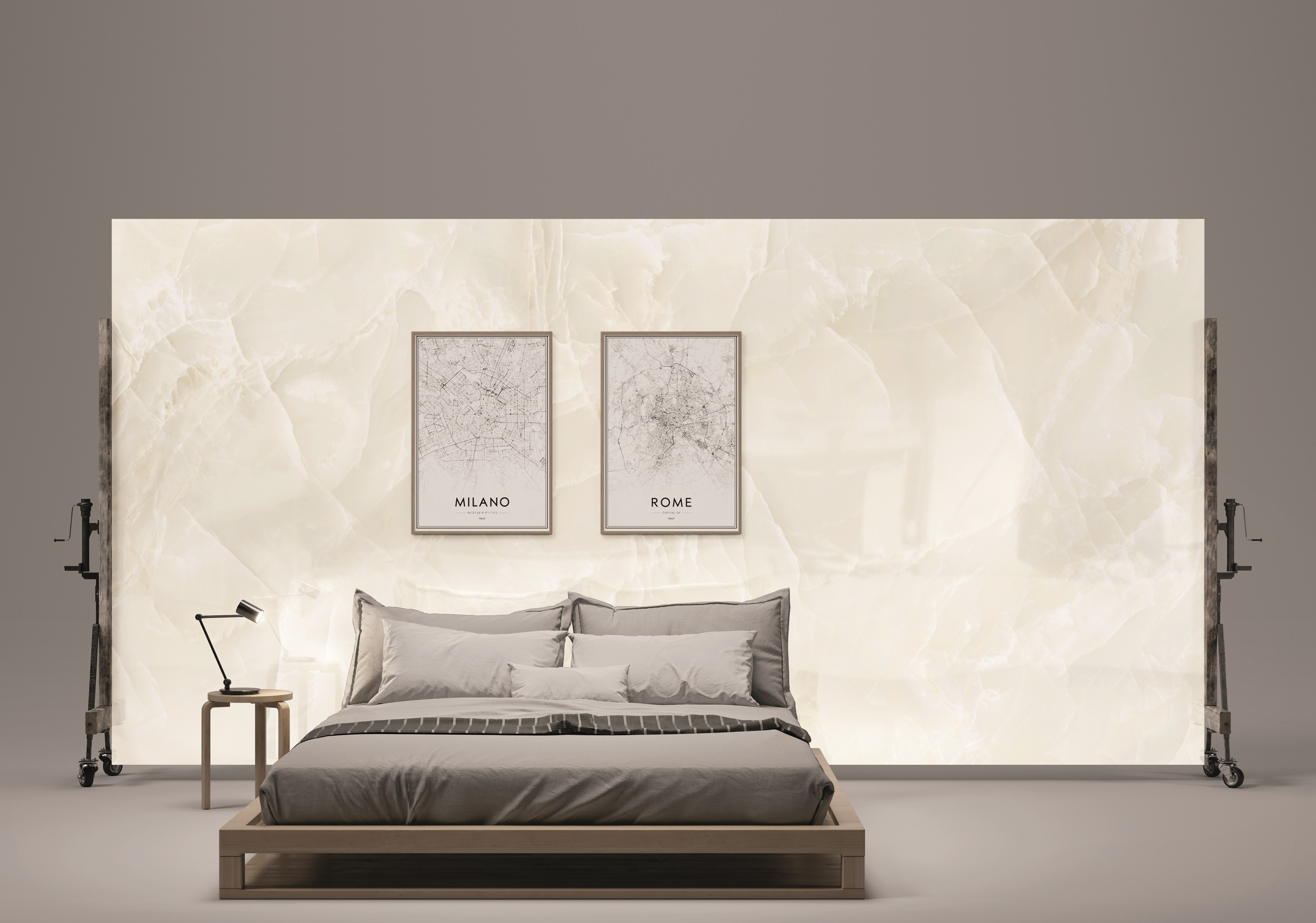 LEVEL MARMI Porcelain stoneware wall tiles with marble effect By Level ...