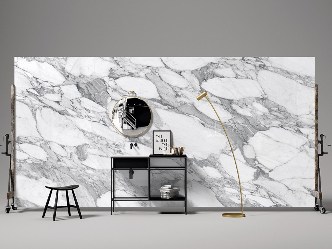 LEVEL MARMI Porcelain stoneware wall tiles with marble effect By Level ...