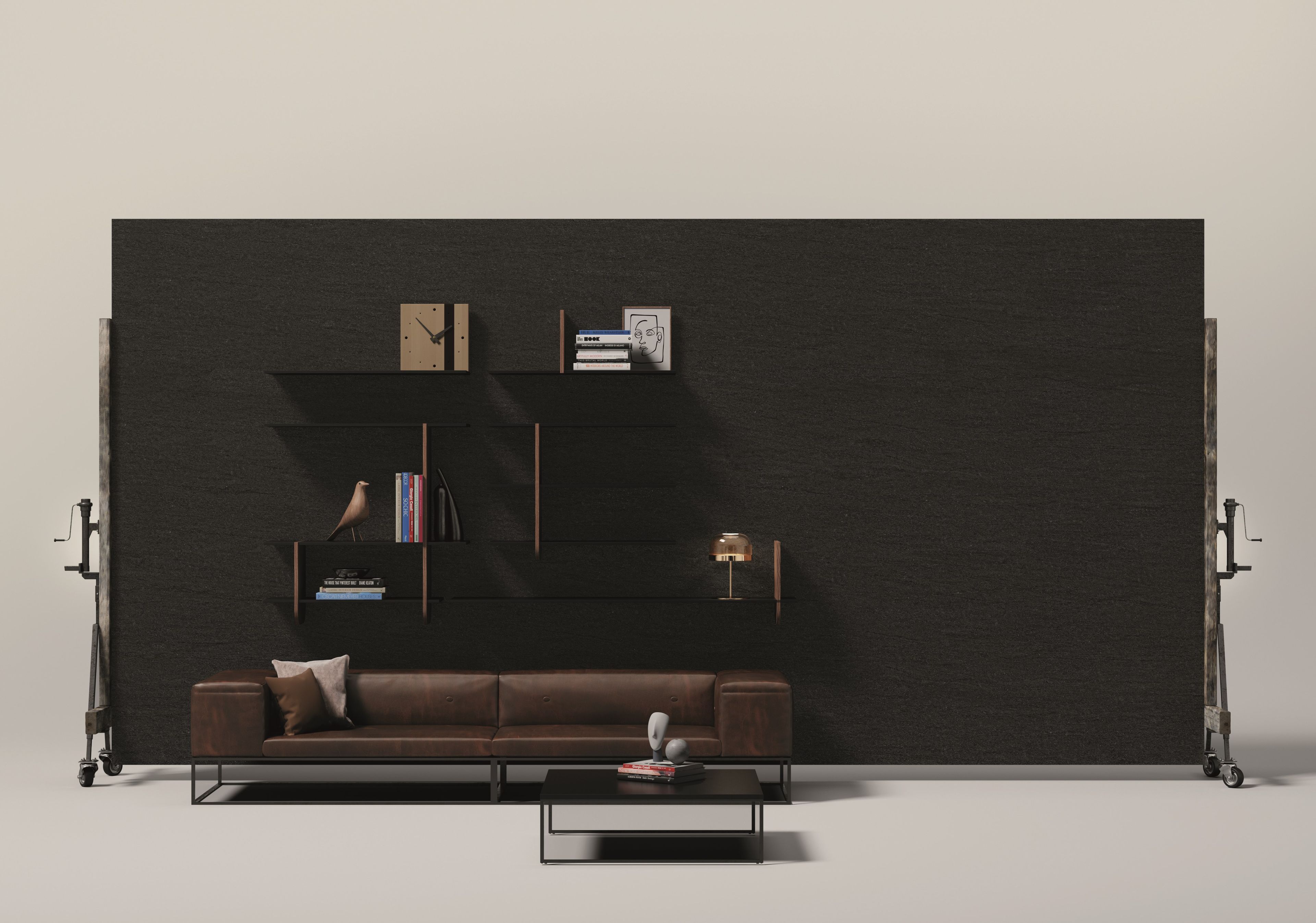 Porcelain stoneware wall tiles with stone effect LEVEL STONE By Level ...