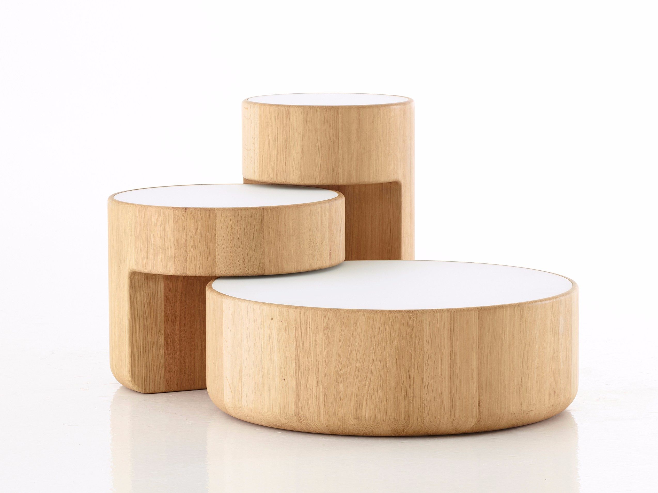 LEVELS OAK NATURAL OILED Coffee table By PER/USE | design Lucie Koldova ...