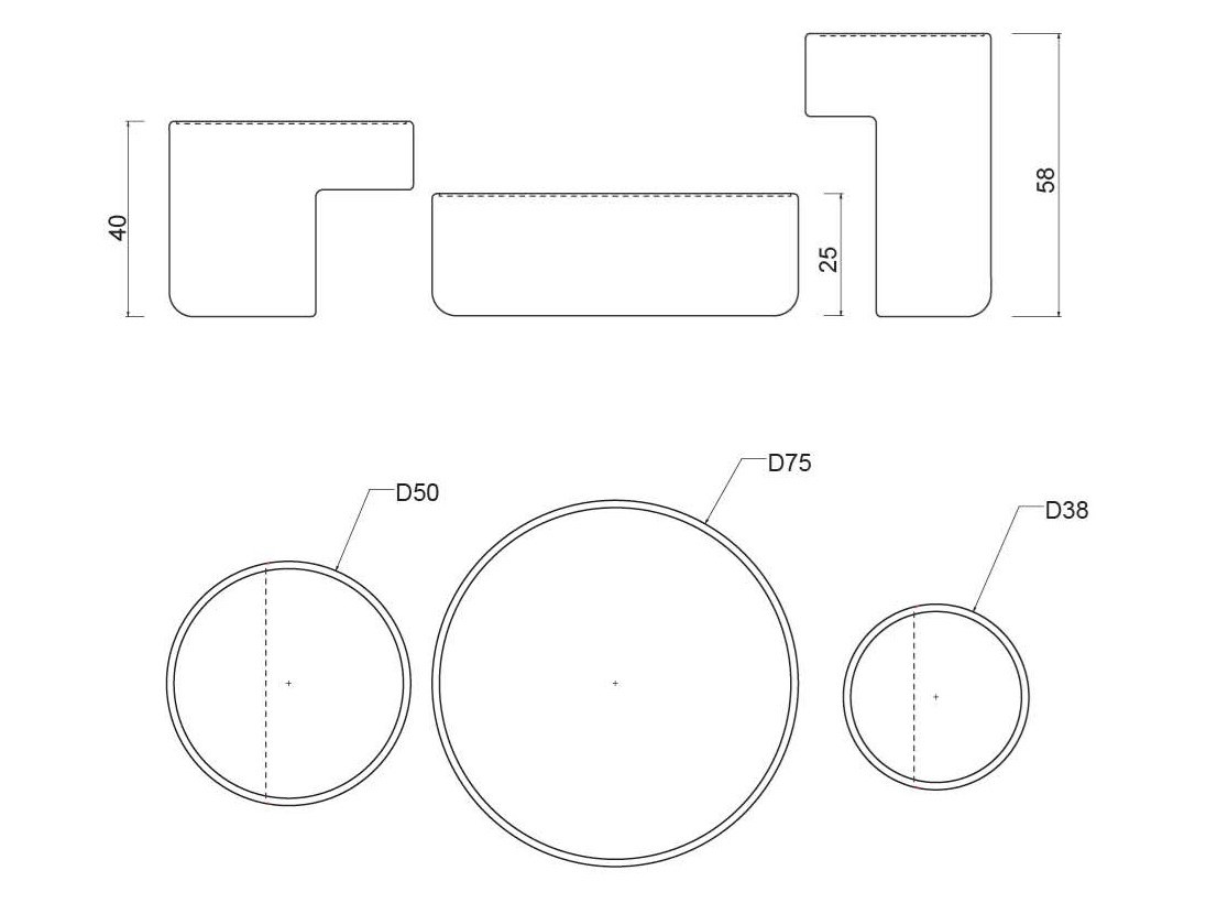 LEVELS OAK TAINTED BLACK Coffee table By PER/USE | design Lucie Koldova ...