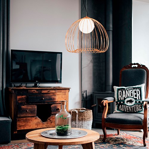 LEVIK Steel pendant lamp By Terzo Light
