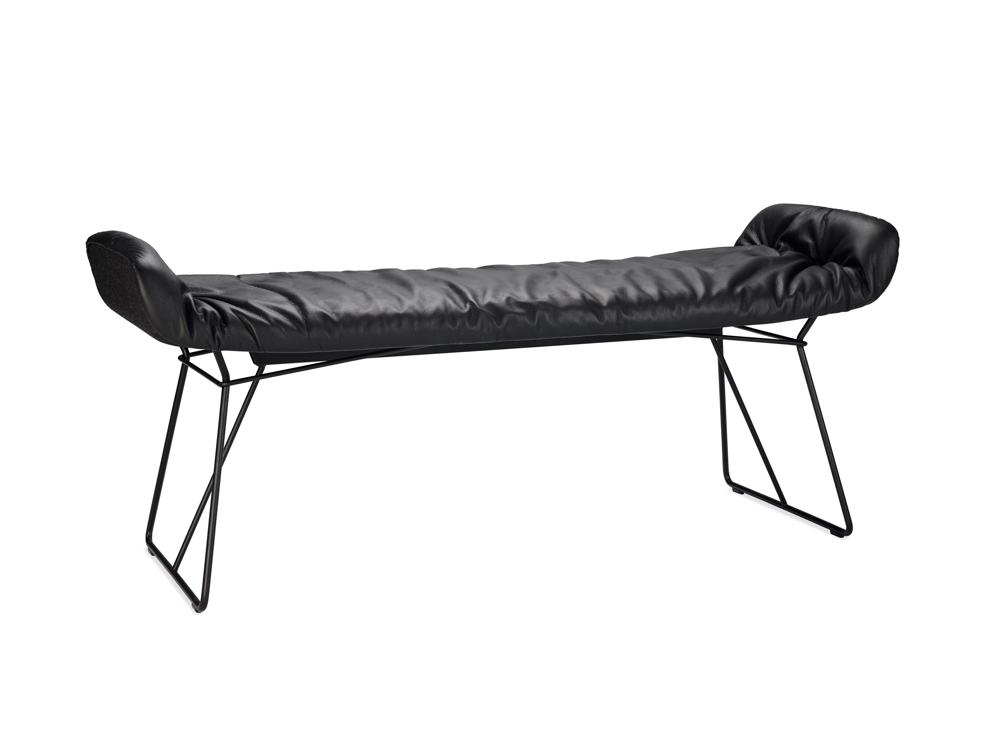 LEYA BENCH W/O BACKREST Leather bench By Freifrau | design Hoffmann ...