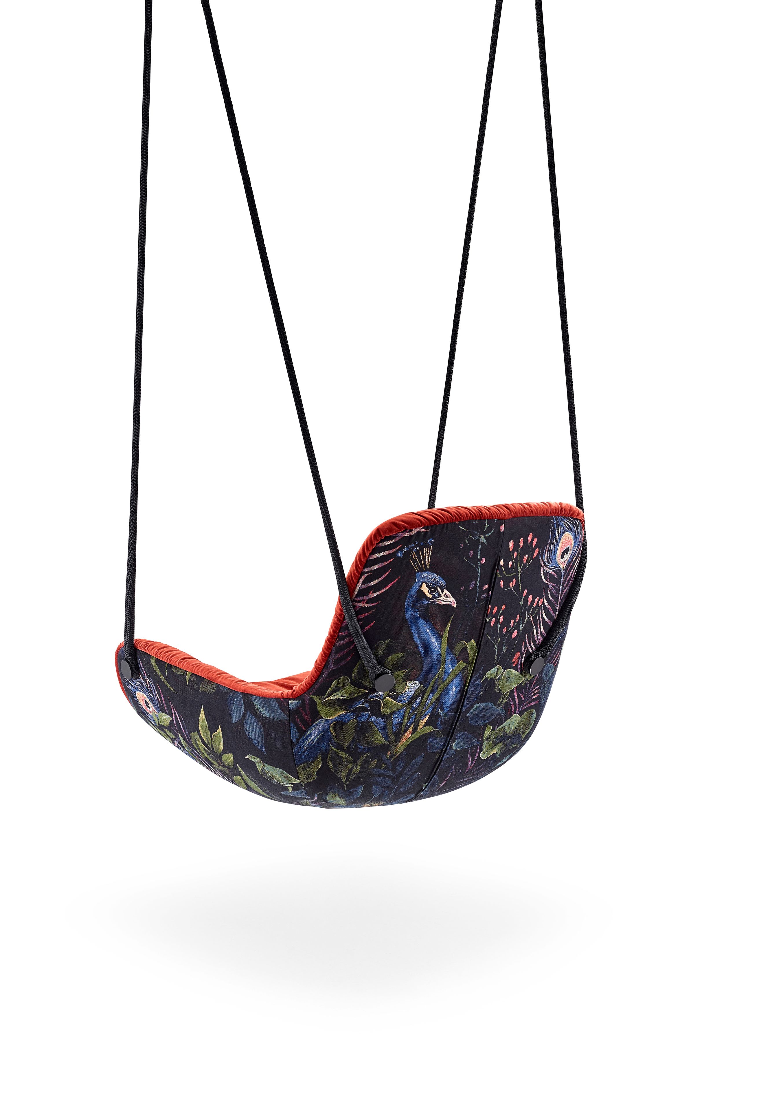 LEYA SWING SEAT Swing Sessel aus Stoff mit Armlehnen By Freifrau ...