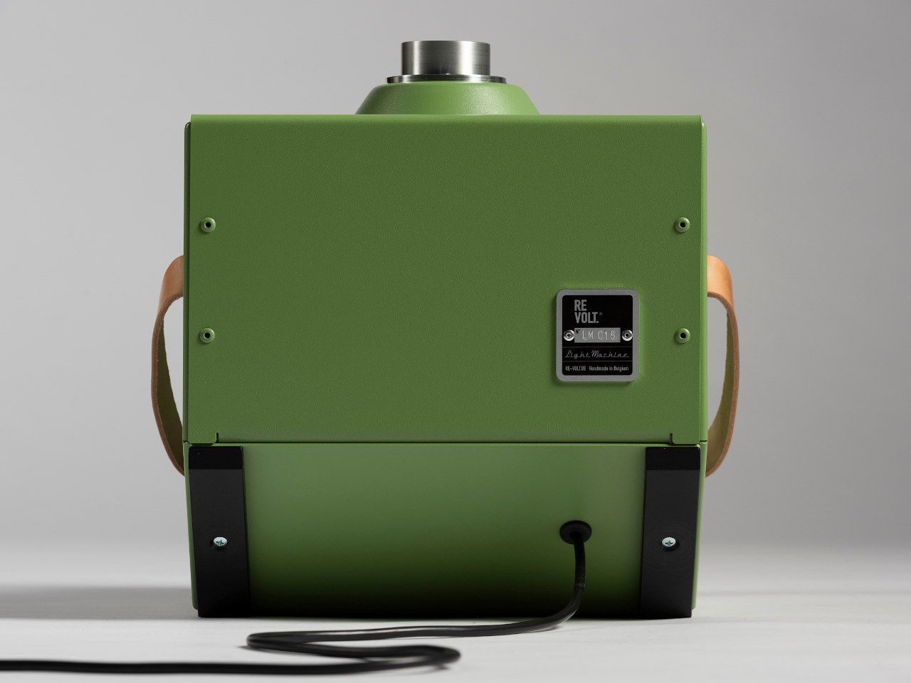 LED indirect light powder coated aluminium floor lamp LIGHT MACHINE By ...