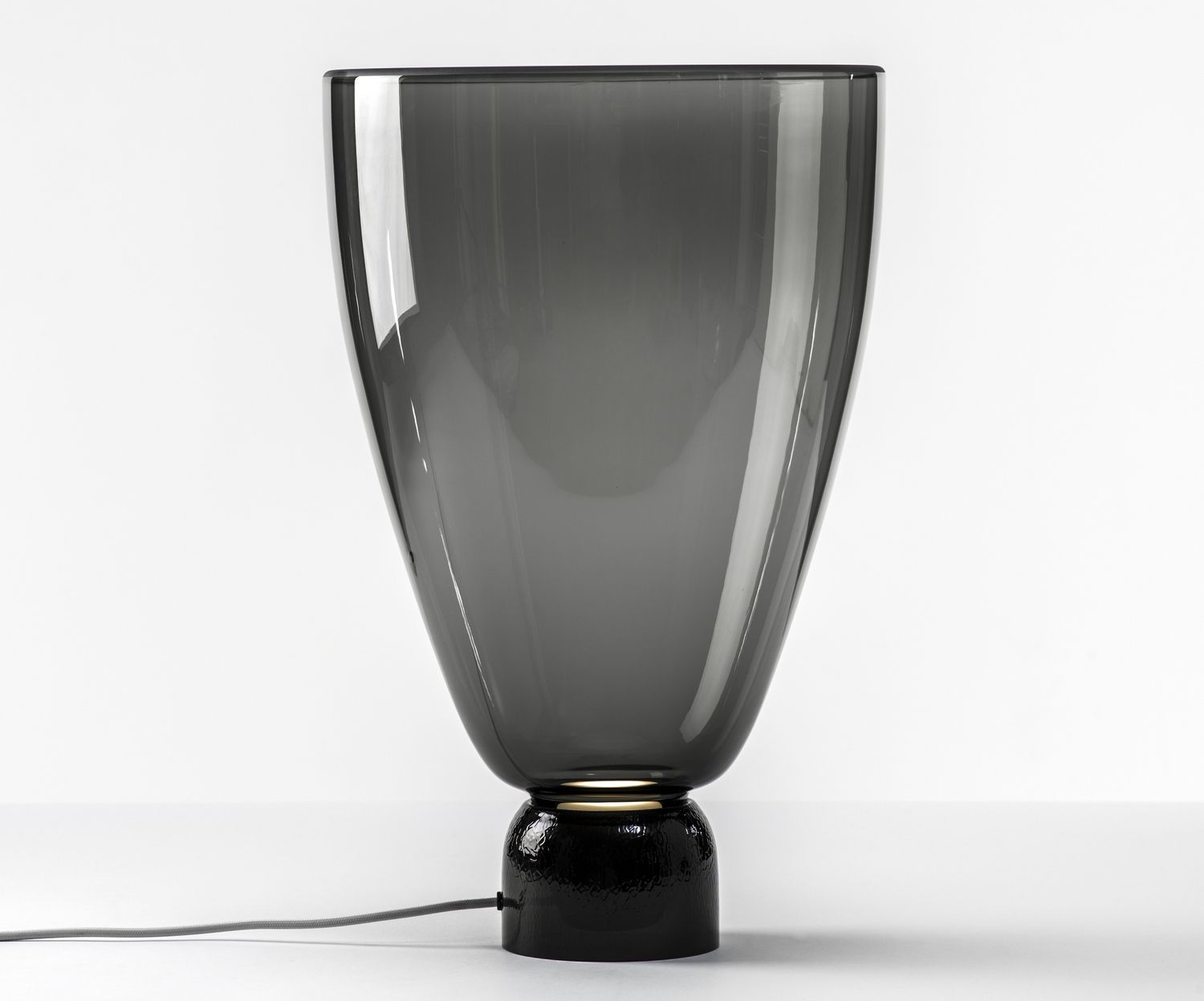 LED glass table lamp LIGHTLINE By BROKIS design Lucie Koldova