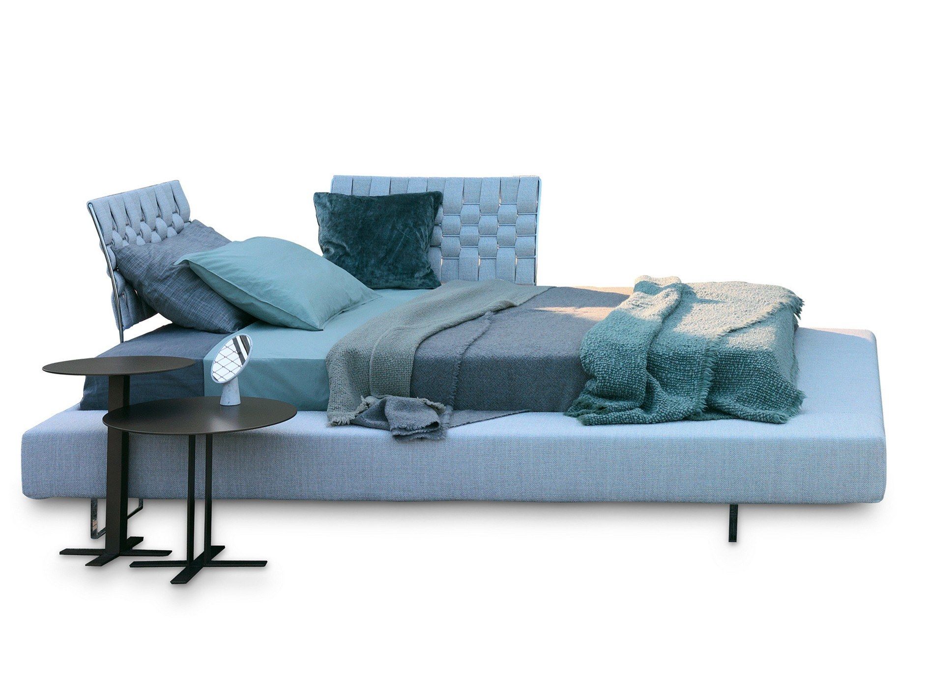 LIMES LARGE bed By Saba Italia design Sergio Bicego
