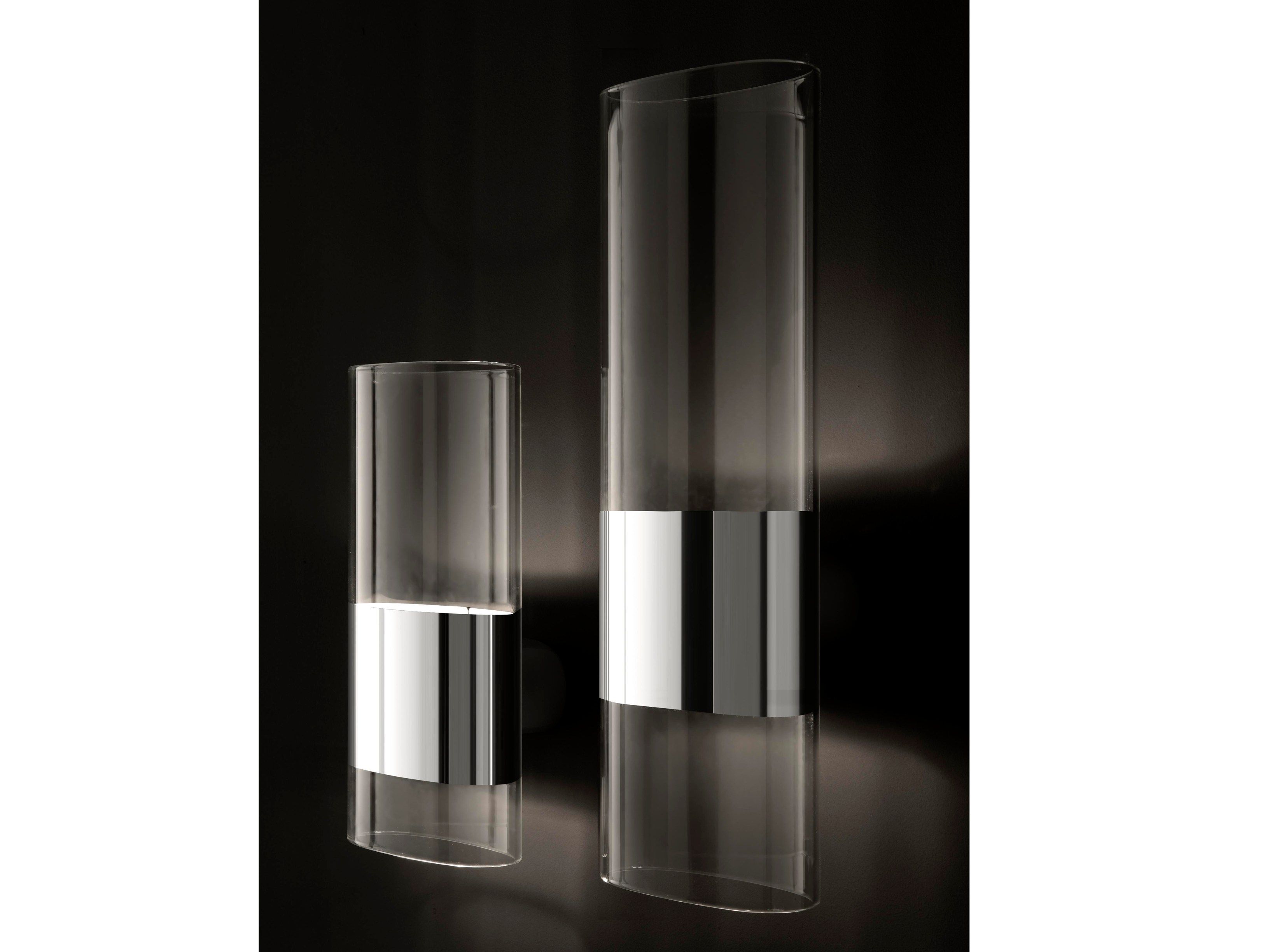 Indirect light Pyrex® wall lamp LINE - 147/149 By Oluce design ...