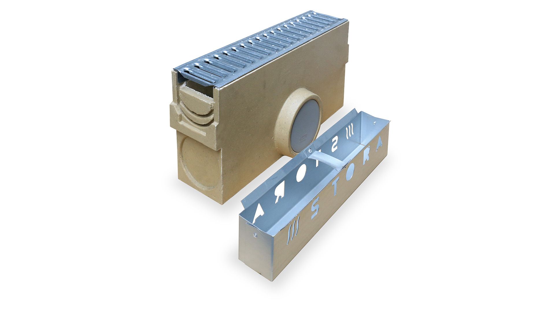 LINE Polymere concrete Pit for drainage system By Pircher
