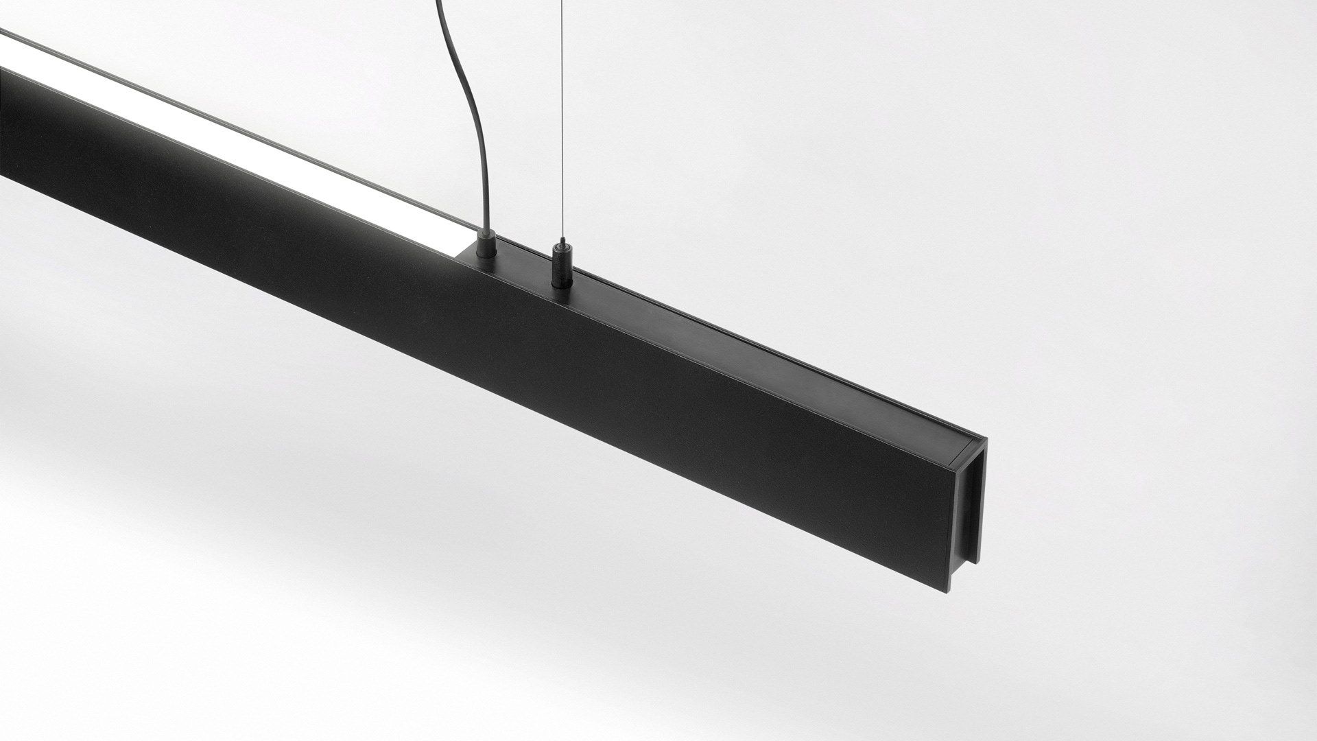 LINE SUSPENSION DIRECT & INDIRECT pendant lamp By Arkoslight design ...
