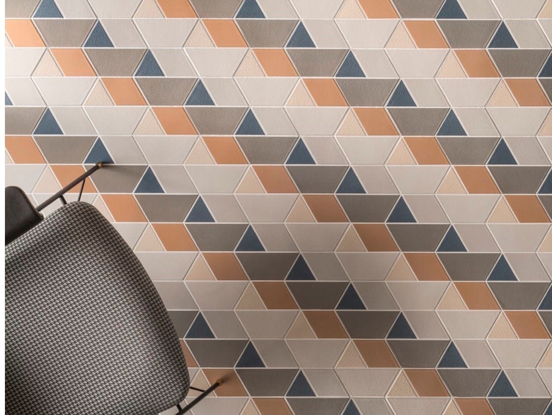 Glazed stoneware wall/floor tiles LINEA By DECORATORI BASSANESI design ...