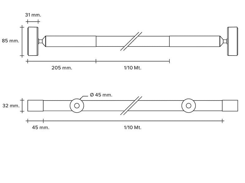 LINEA | Linear lighting profile By Urban design _blank design studio