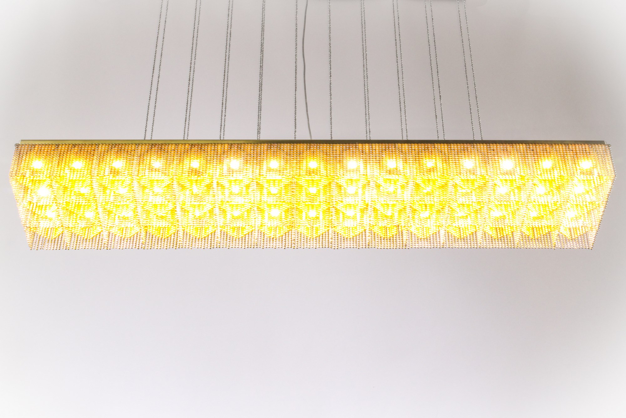 Contemporary style LED office metal pendant lamp LINEAL NO.2 By ...