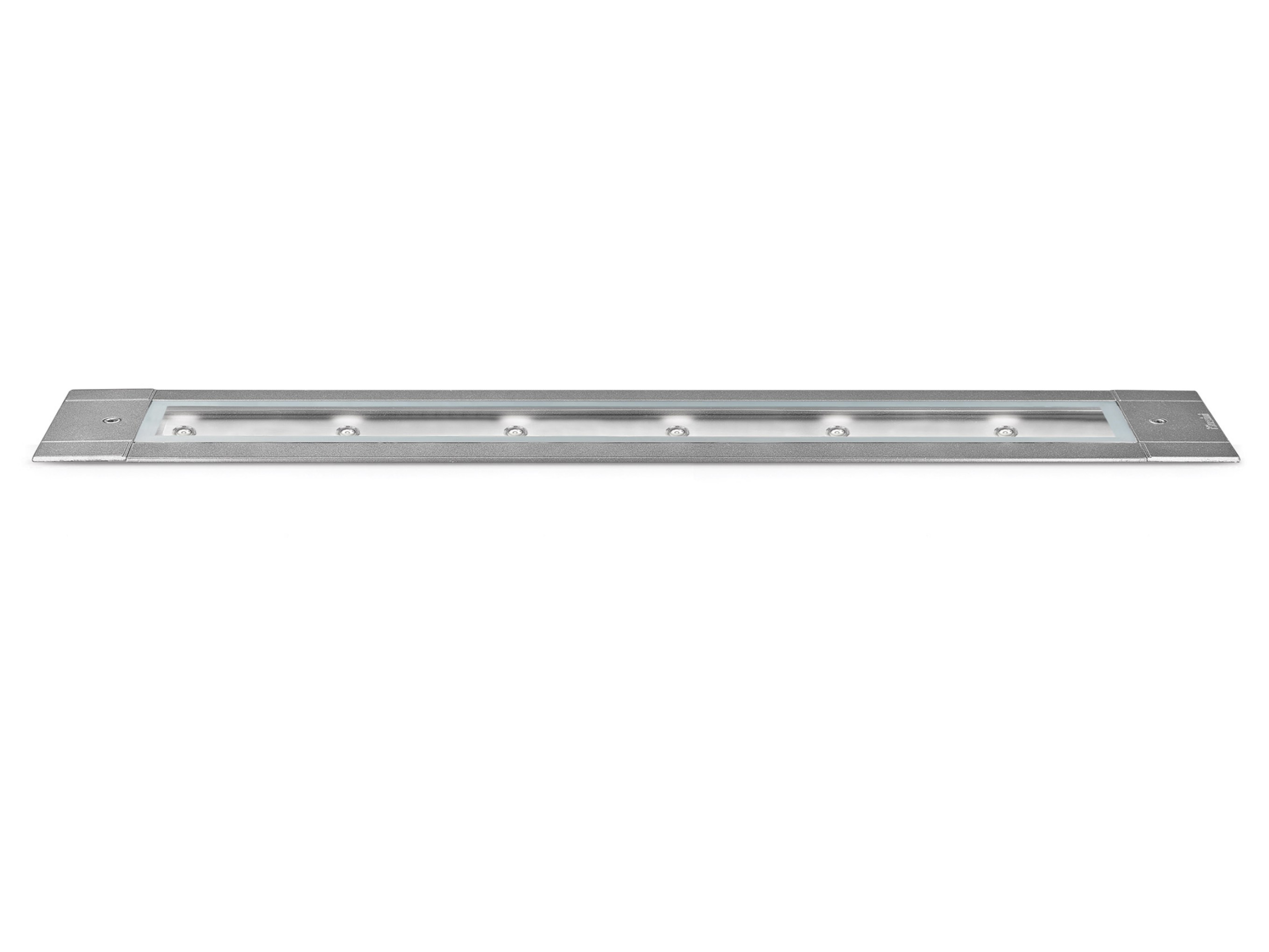 RGB glass and aluminium linear lighting profile LINEALUCE COMPACT 101 ...