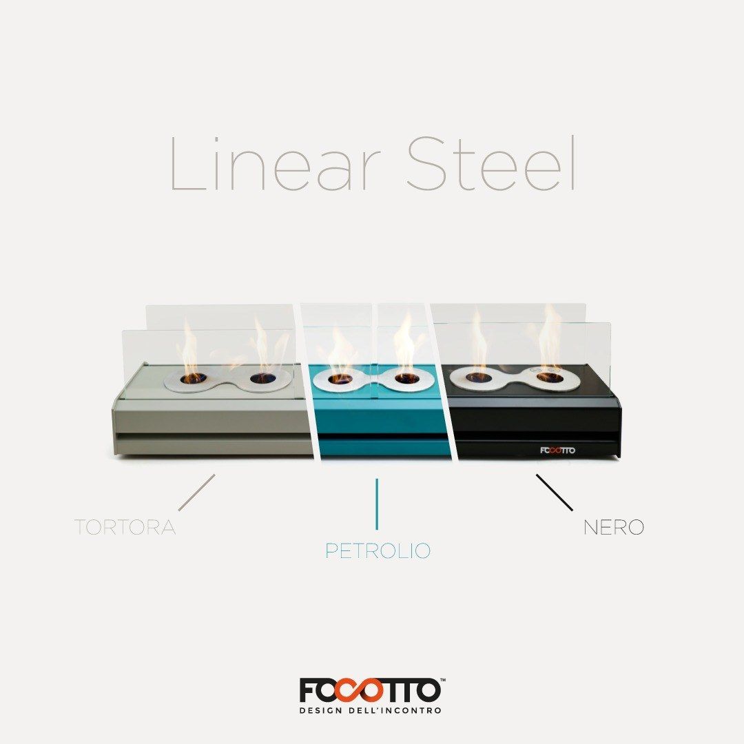LINEAR caminetto By Focotto