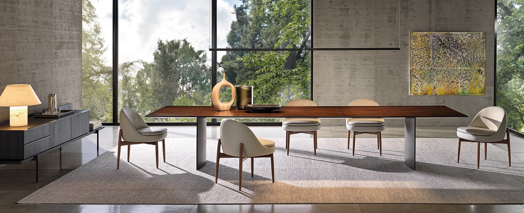 LINHA FINA 桌子 By Minotti | design studio mk27