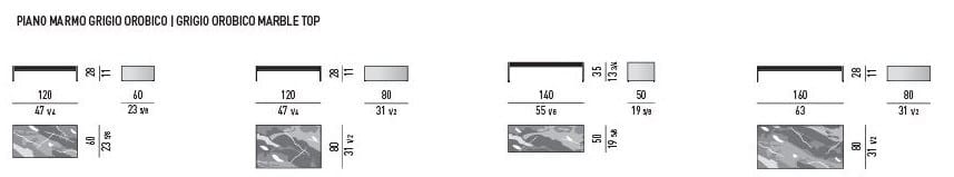 LINHA | Rectangular coffee table Linha Collection By Minotti design ...