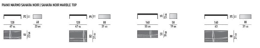 LINHA | Rectangular coffee table Linha Collection By Minotti design ...