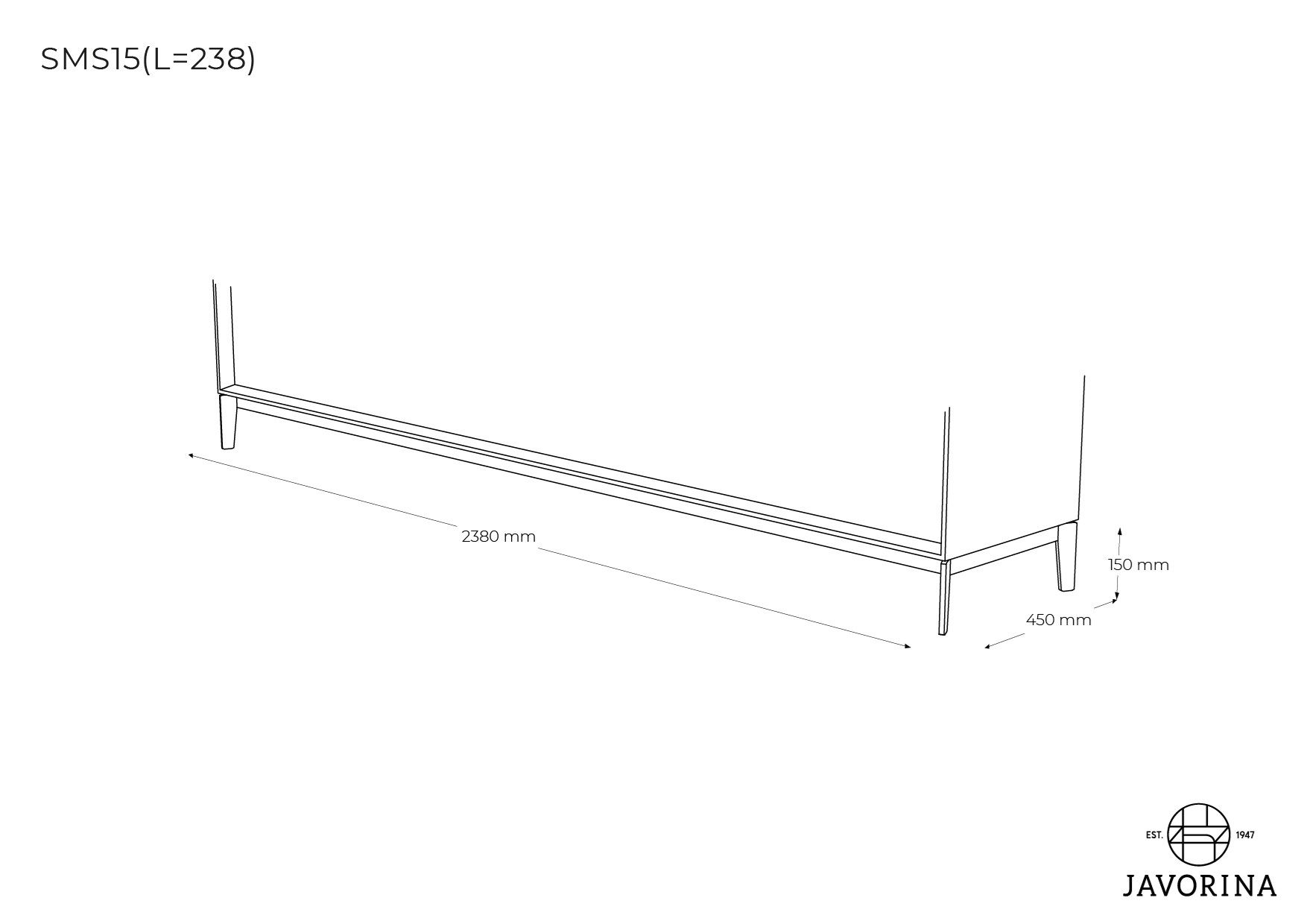 LINK+ LNTV2N | Mueble TV bajo Mueble TV bajo de madera con puertas ...